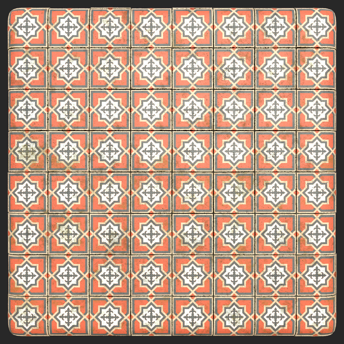TextureCan - Retro Asian Floor Tiles