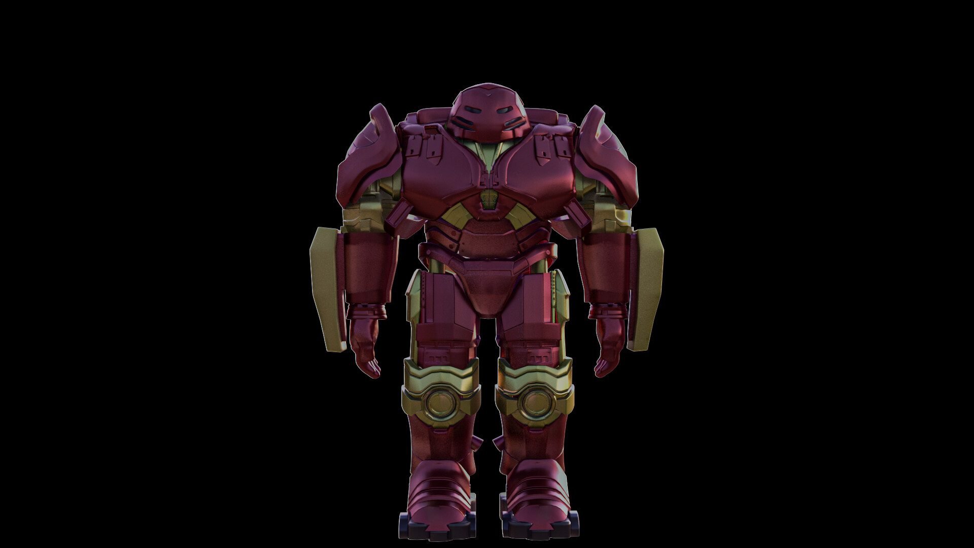 ArtStation - iron Hulk baster