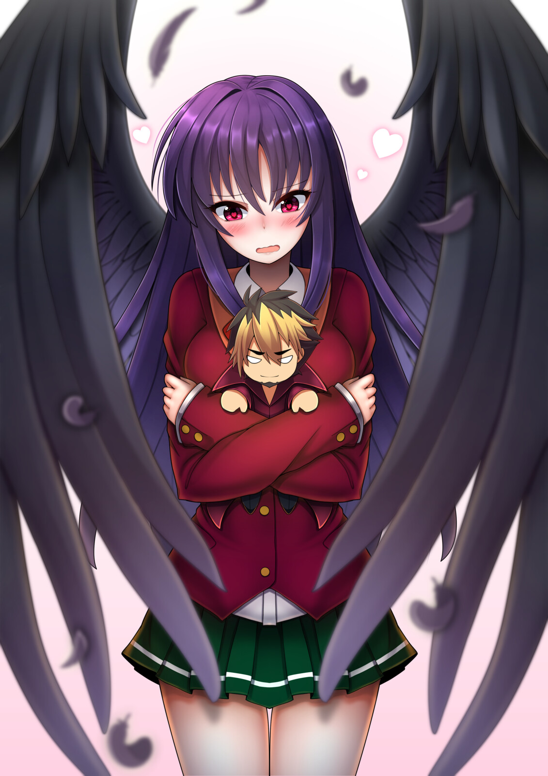 KuroNekoZero / Popoto Croquette - [Commission] Raynare Highschool DxD