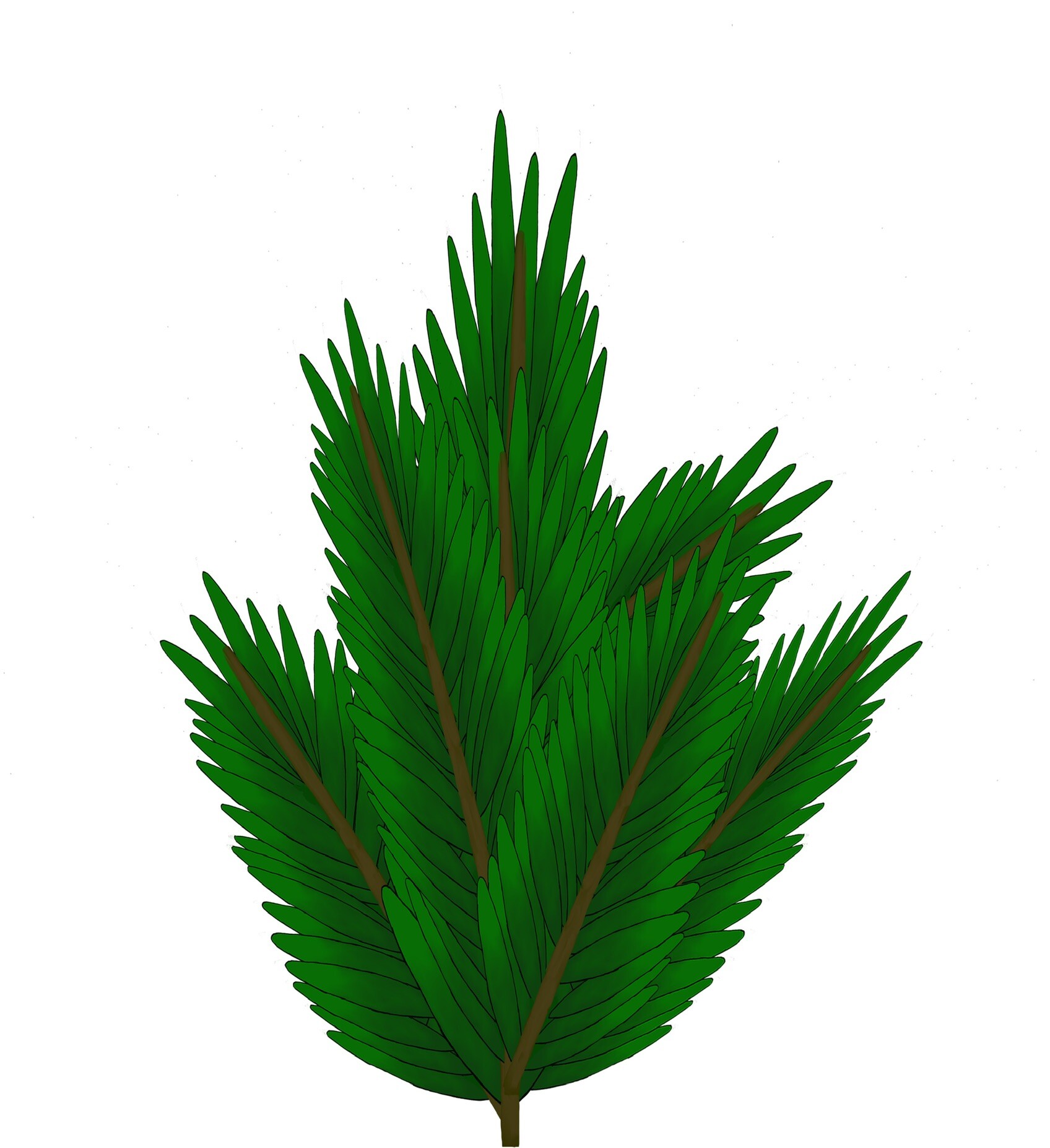 ArtStation - Stylized Tree Branch Texture