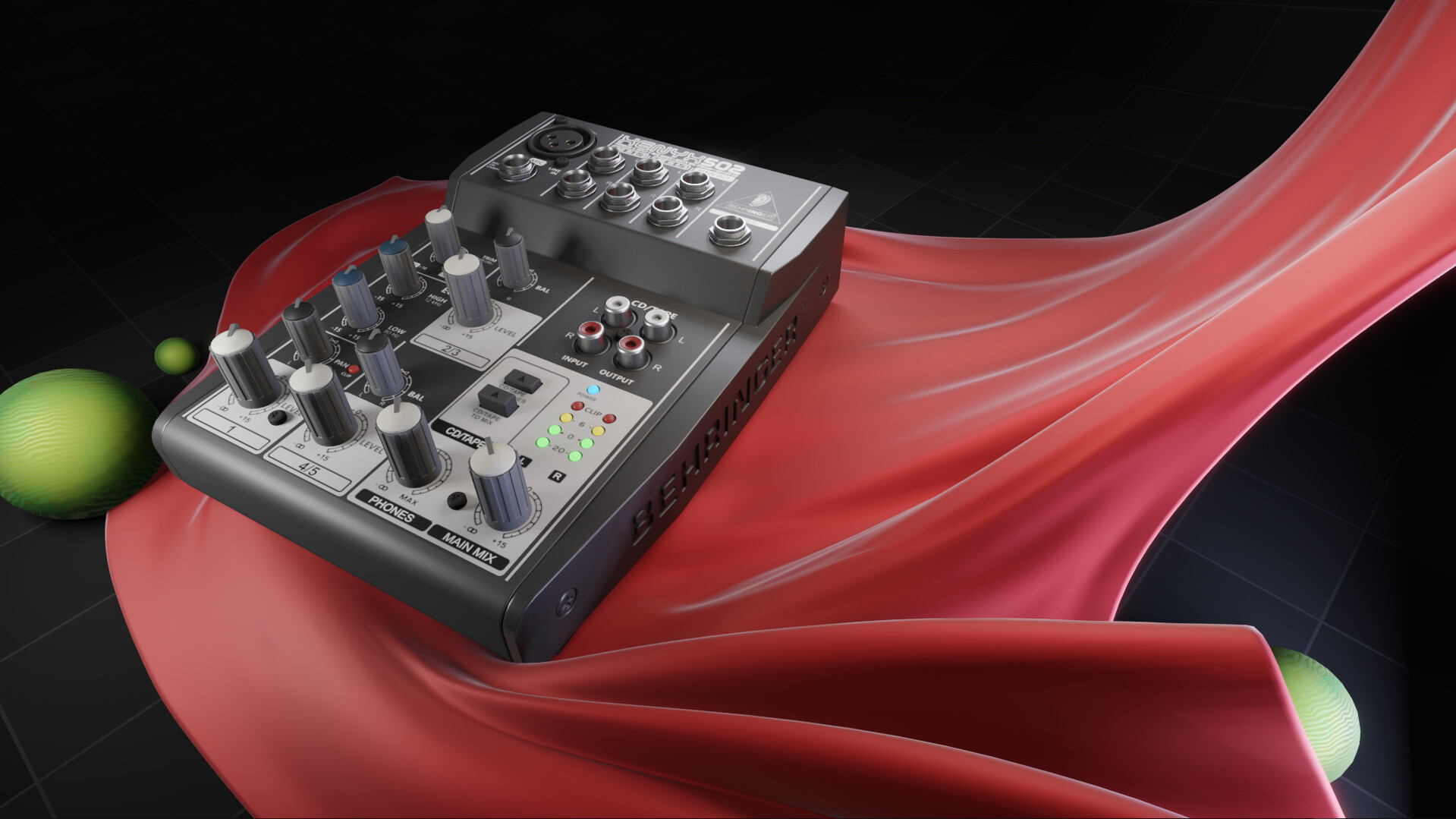 ArtStation - Behringer Xenyx502