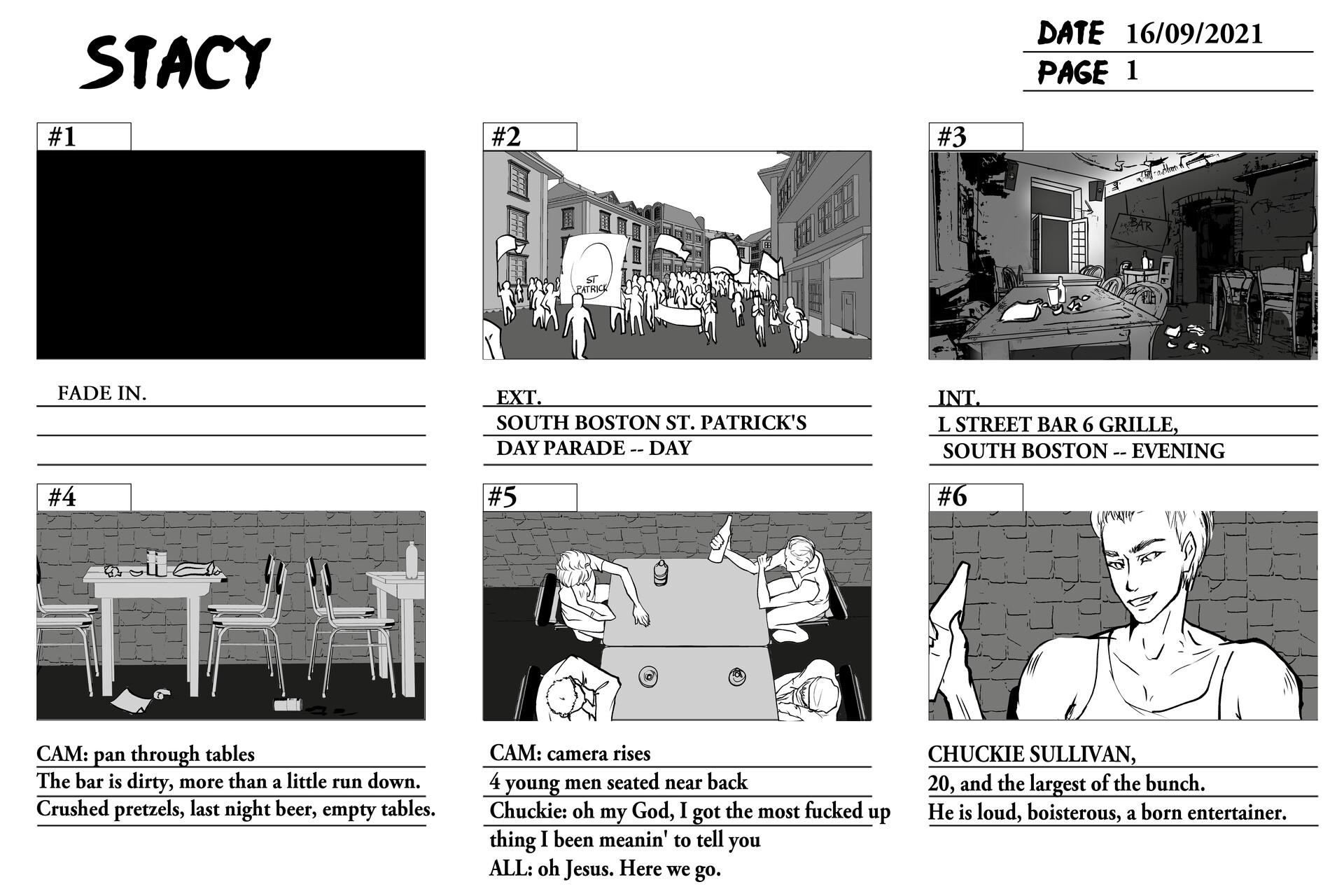 ArtStation - Goodwill | Storyboard