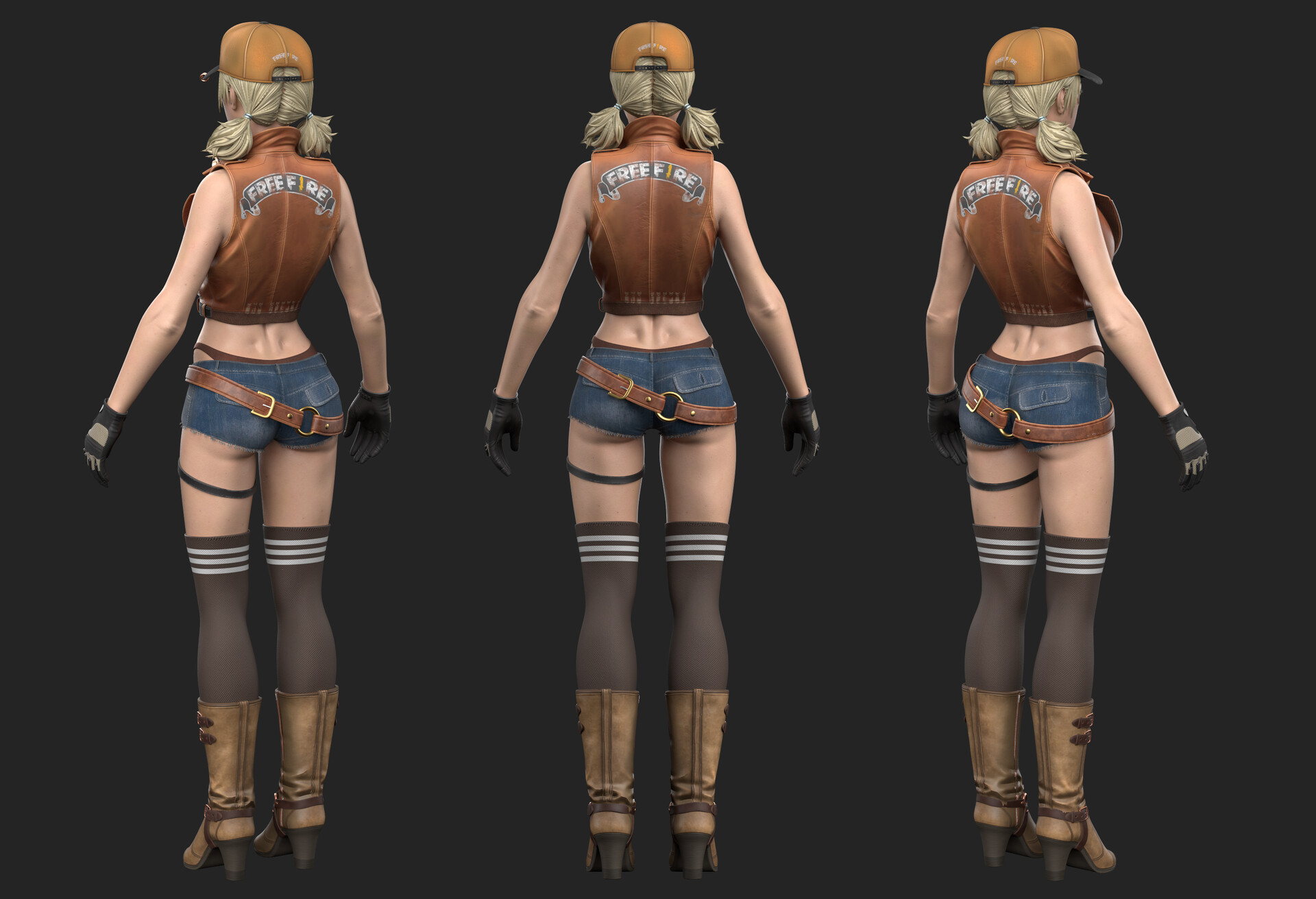 IMP Modeling Studio - Free Fire Project