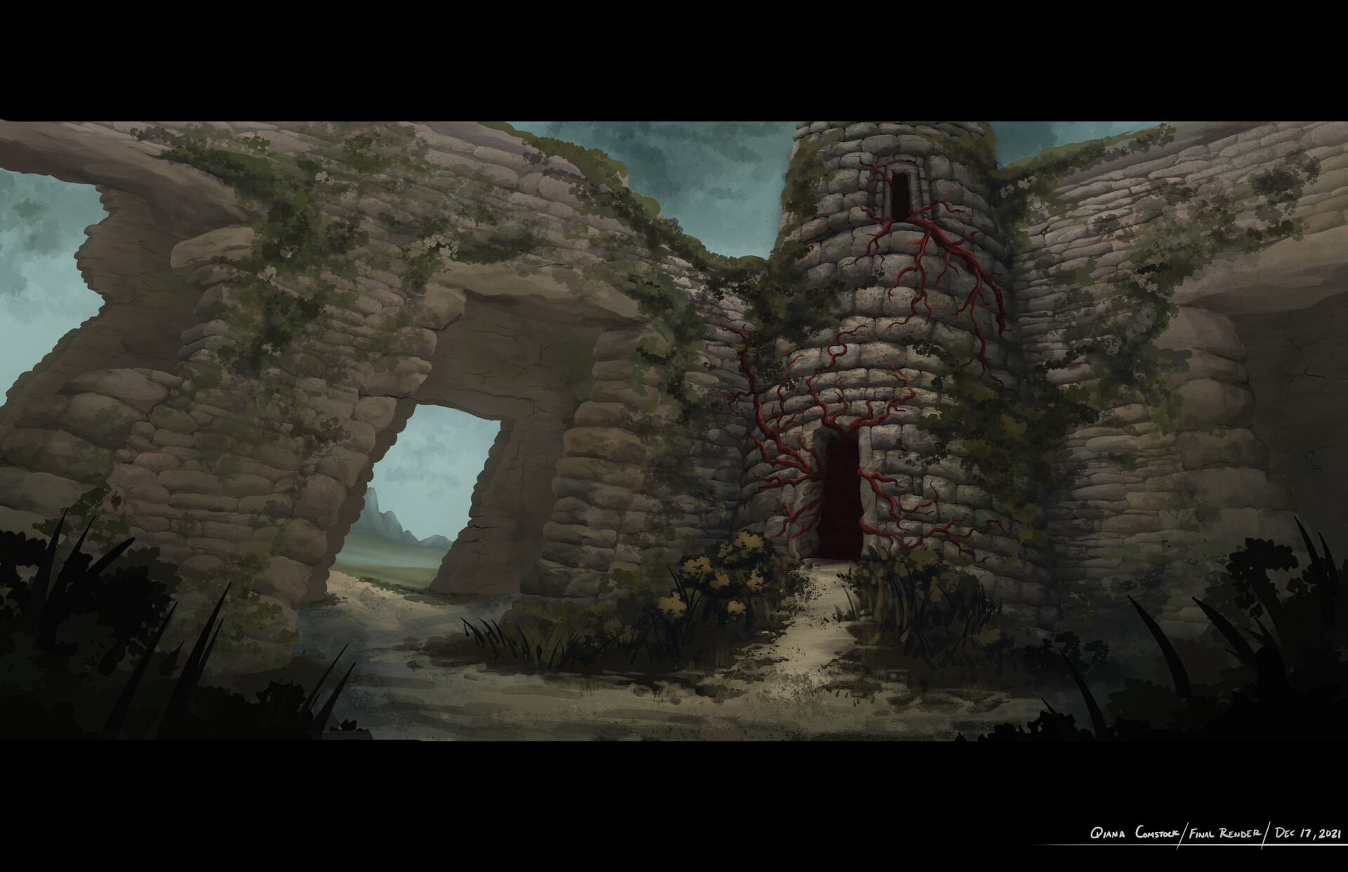 ArtStation - Corrupted Tower Concept Art