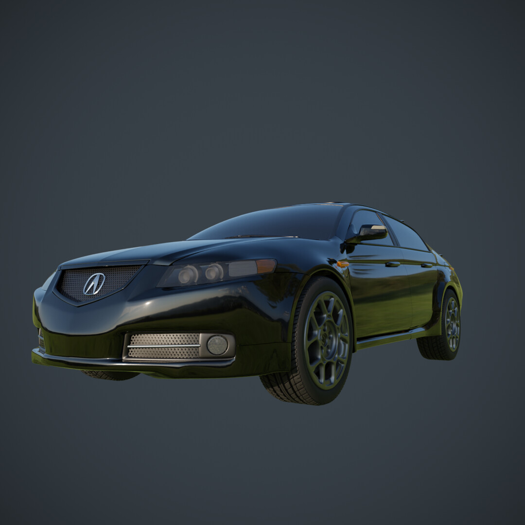 ArtStation - Acura TL type S 2008