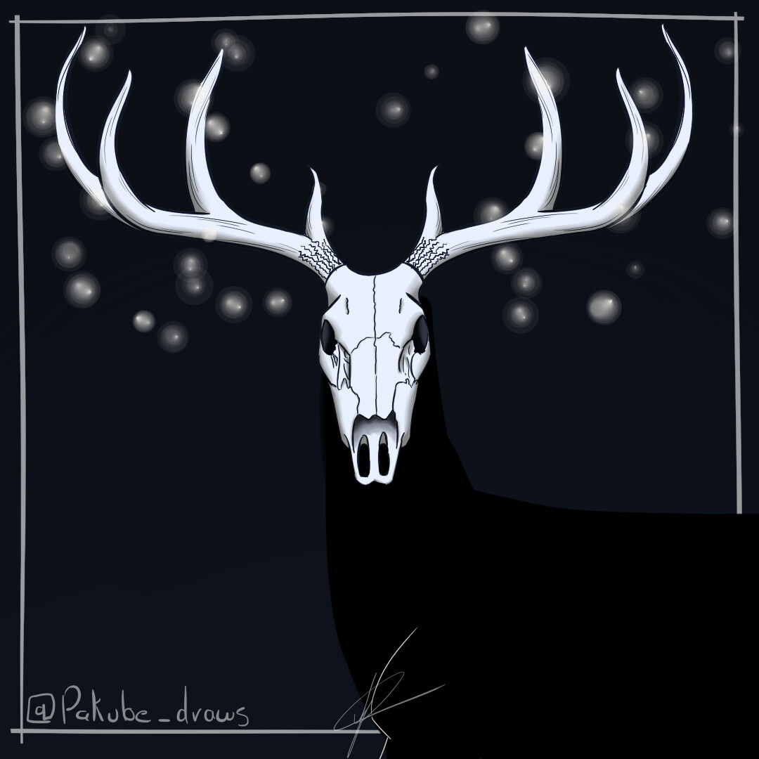 ArtStation - Spooky Deer