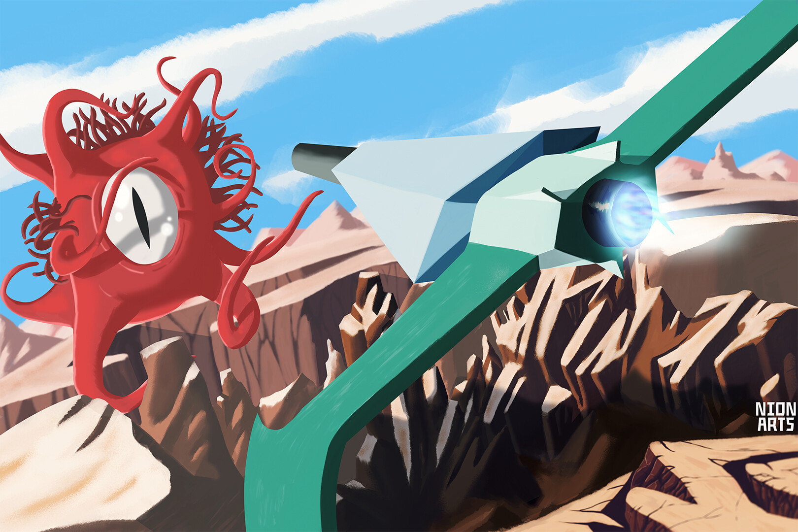 ArtStation - SPACE IMPACT