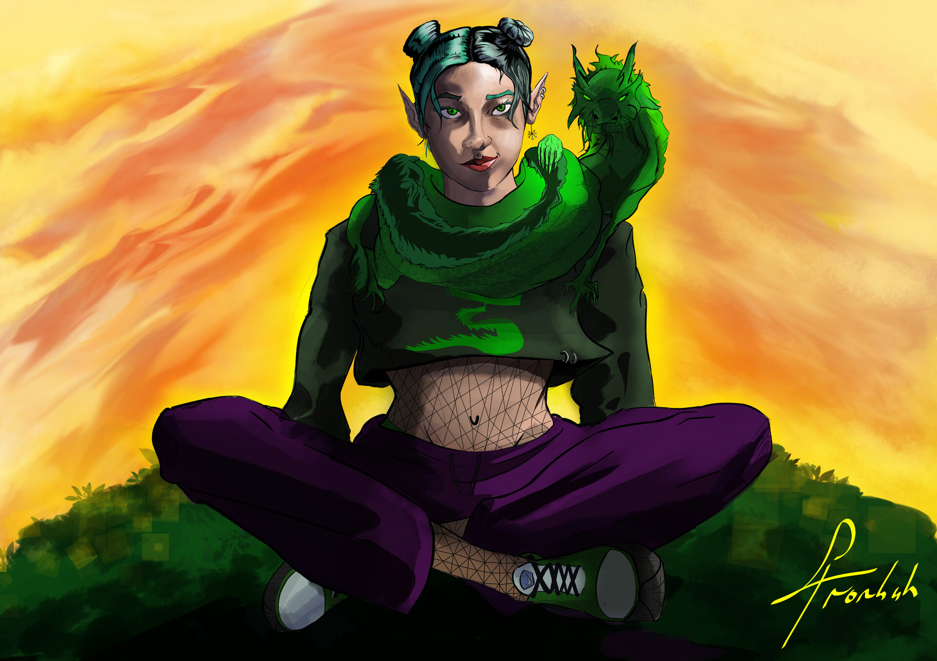 half dragon half elf