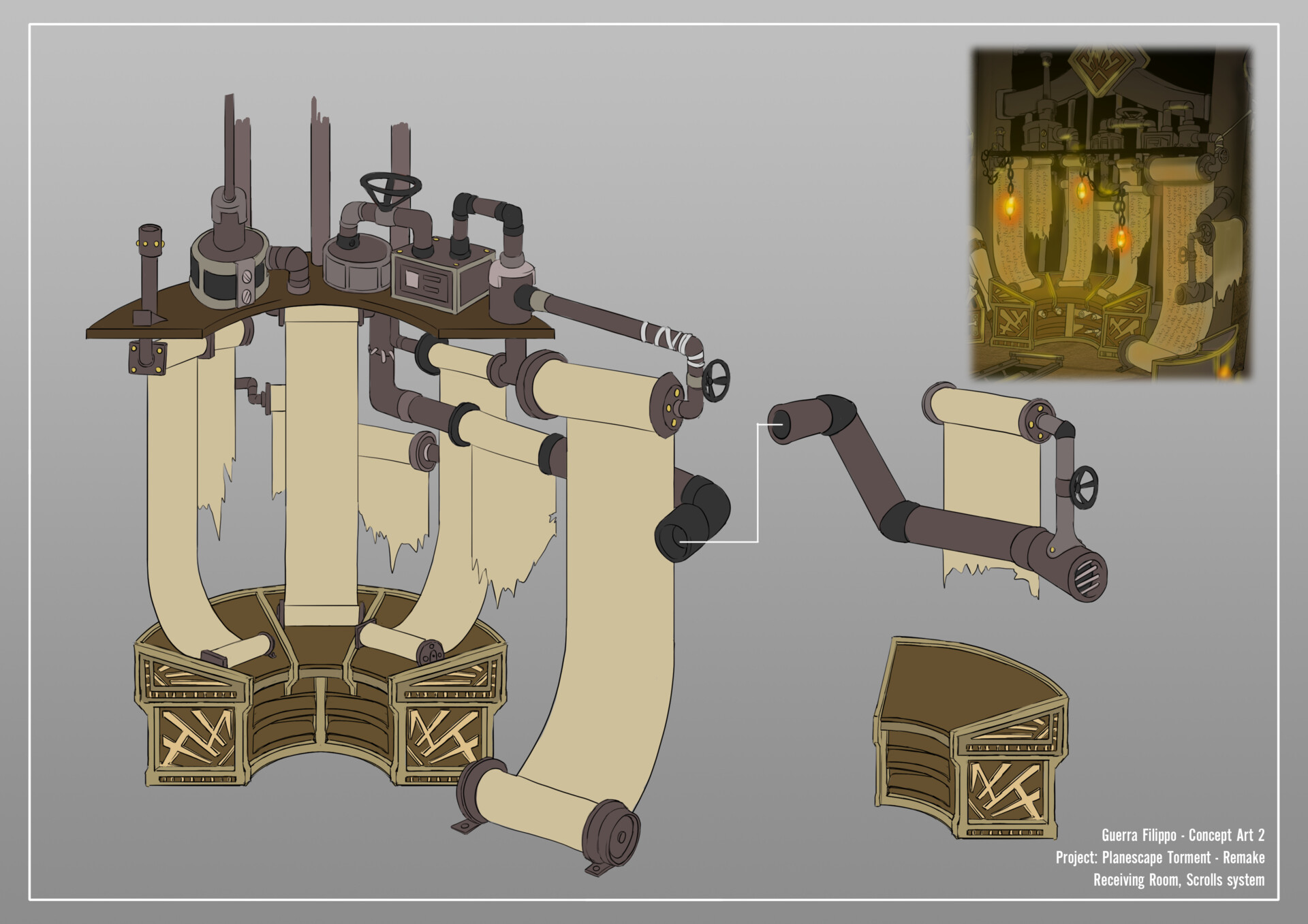 ArtStation - Props - Planescape: Torment Remake