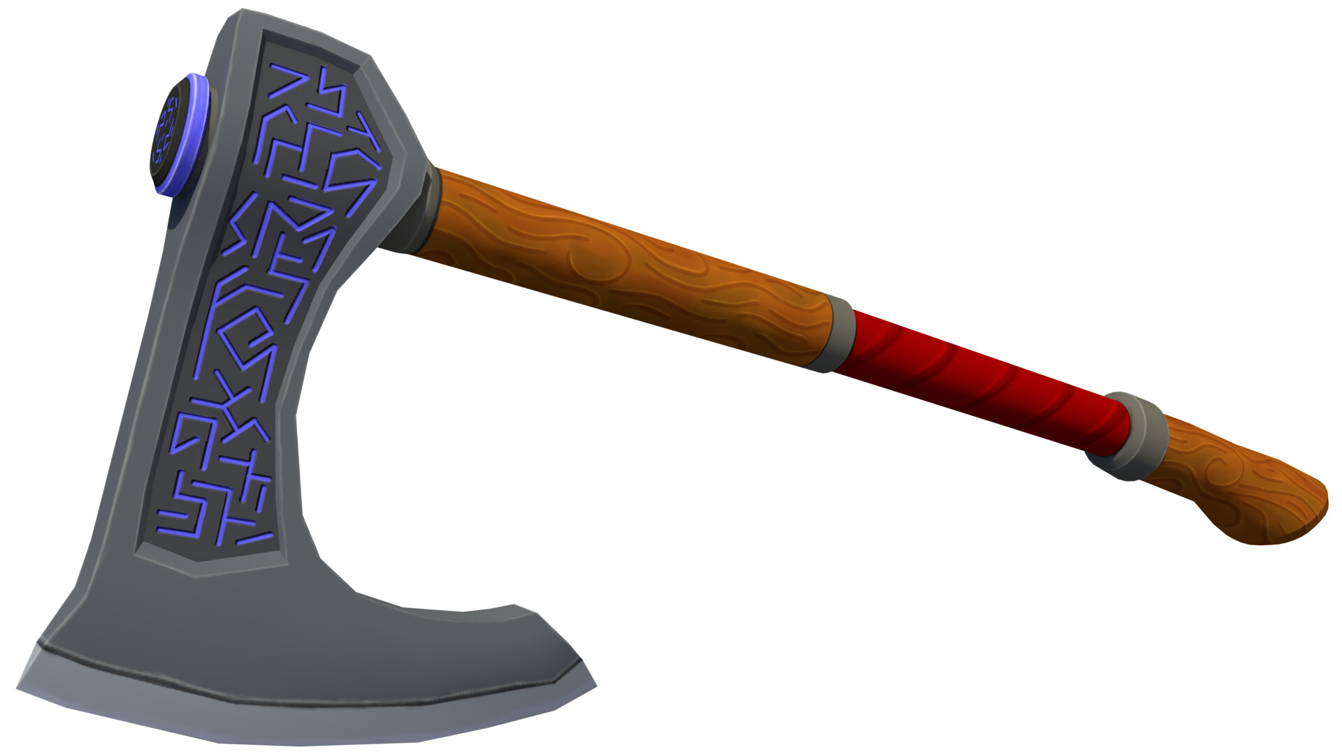 ArtStation - Runic Handpainted Axe