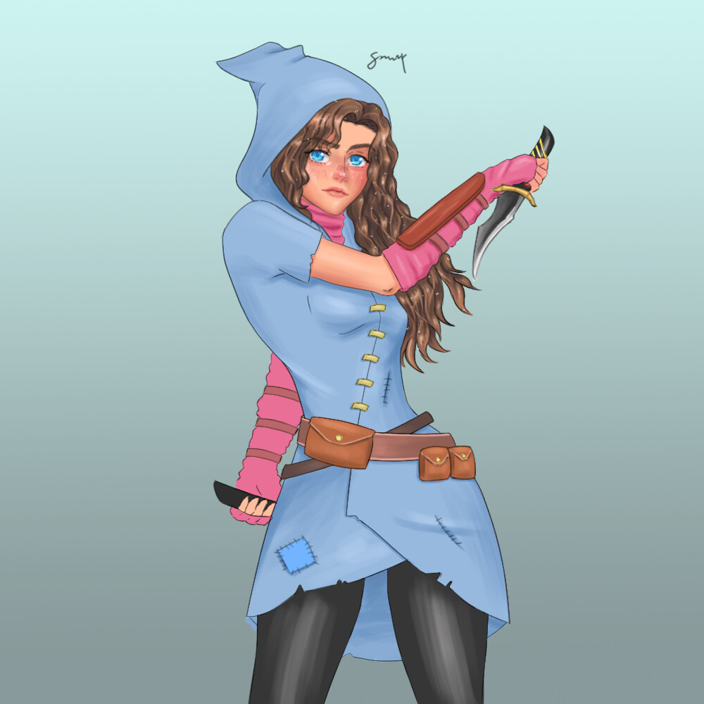 ArtStation - Illustration of my oc