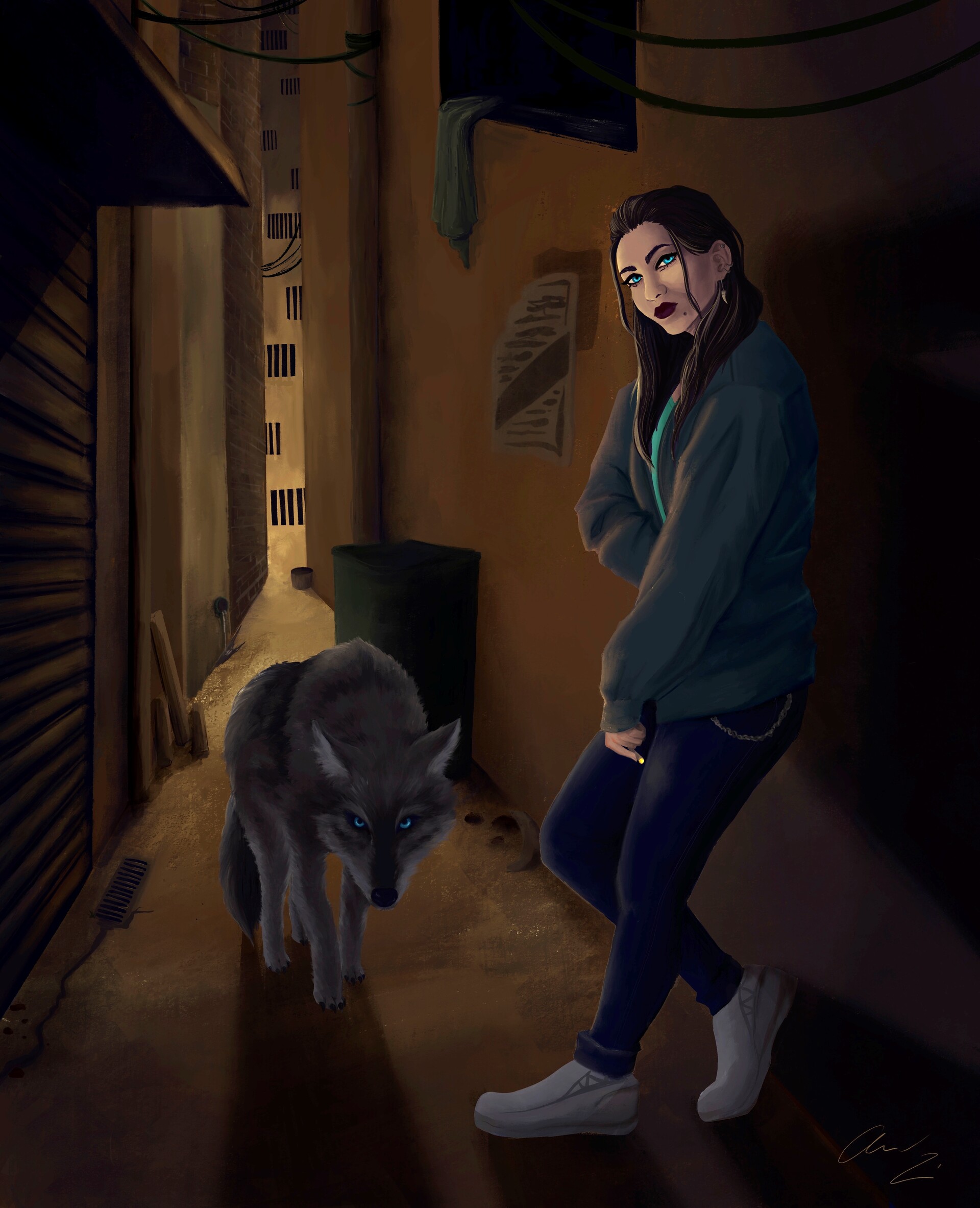 ArtStation - "Brujas" Character Concept Art - Alba