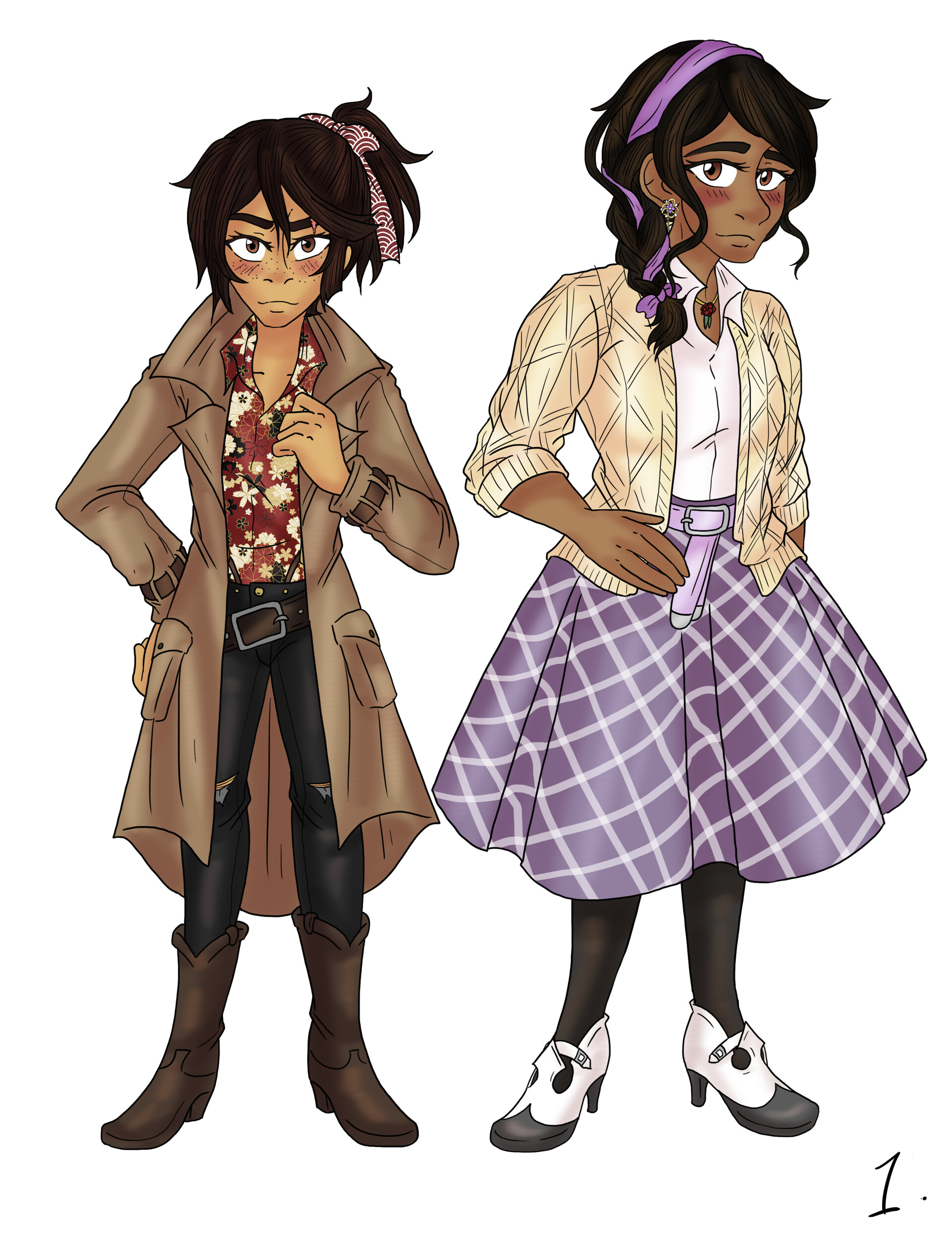 ArtStation - OC Outfit Concepts