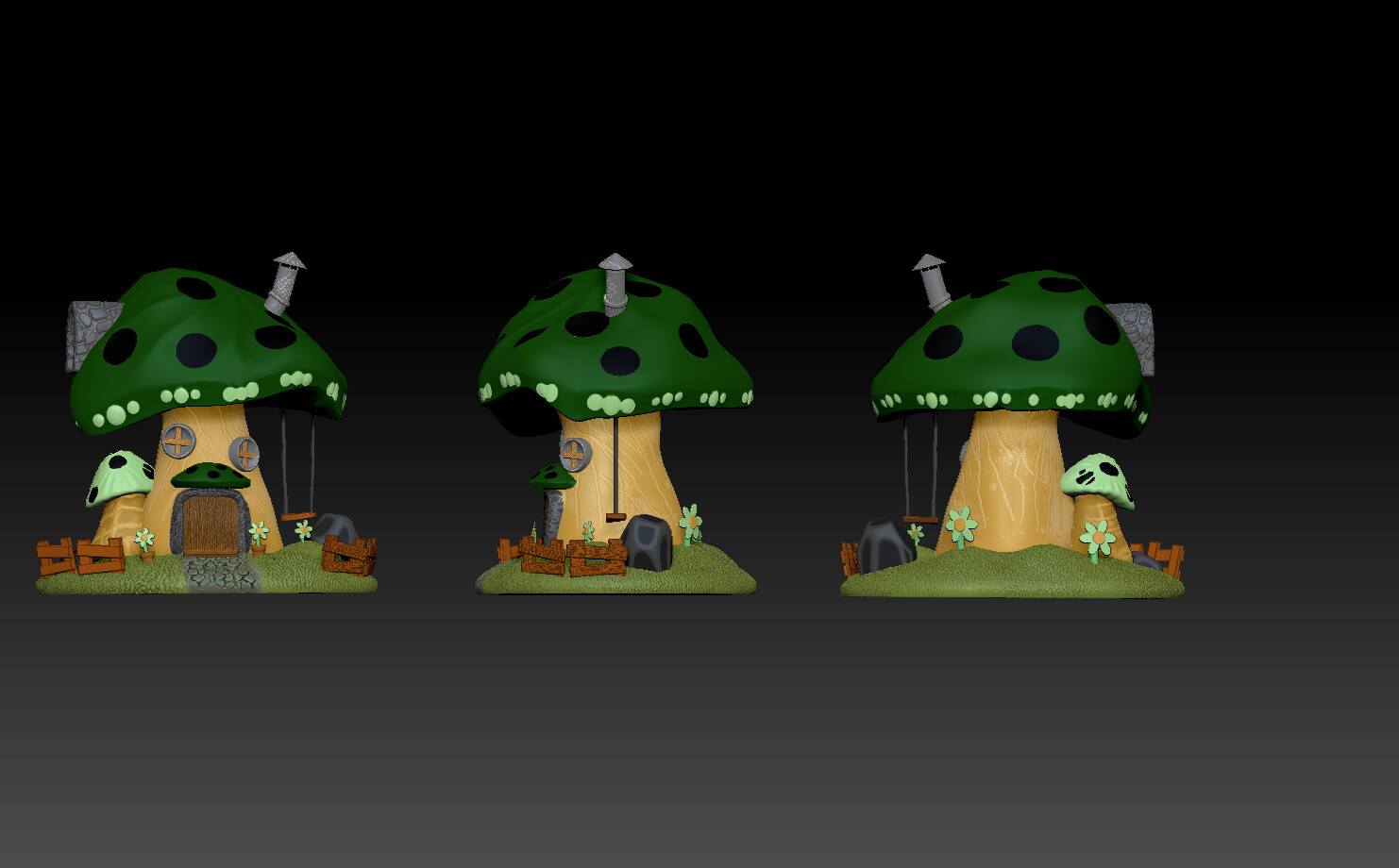 ArtStation - Mushroom House