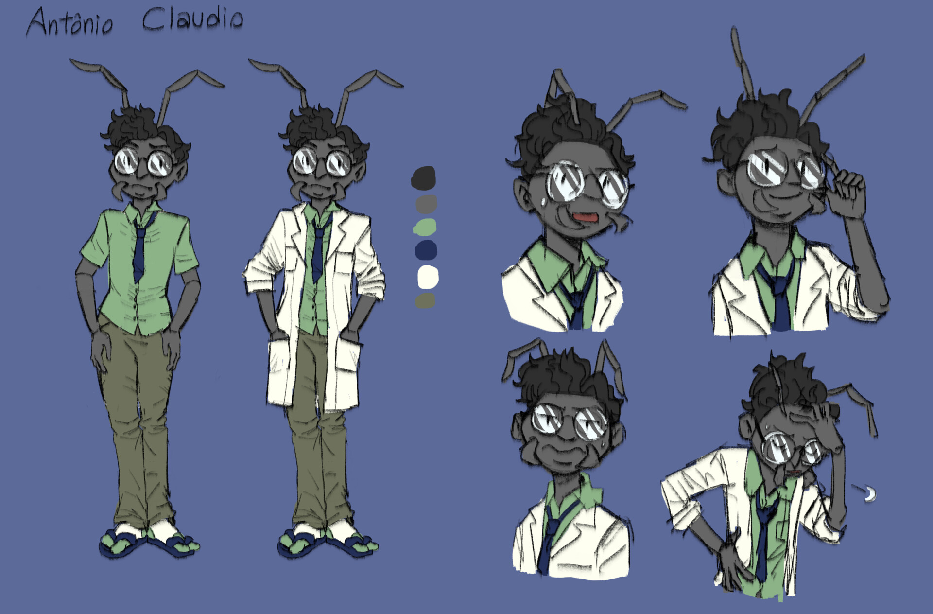 ArtStation - (RPG) Sewer Rats- Antônio Carlos reference sheet