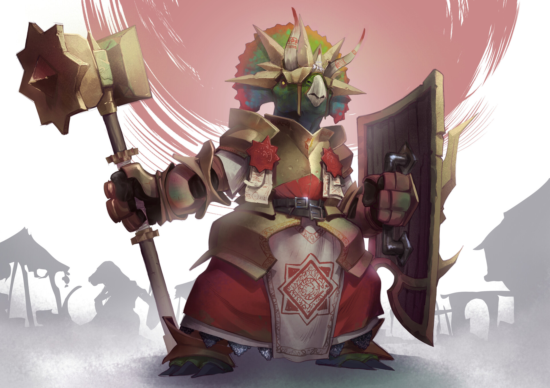 ArtStation - PalaDINOSAURS!!