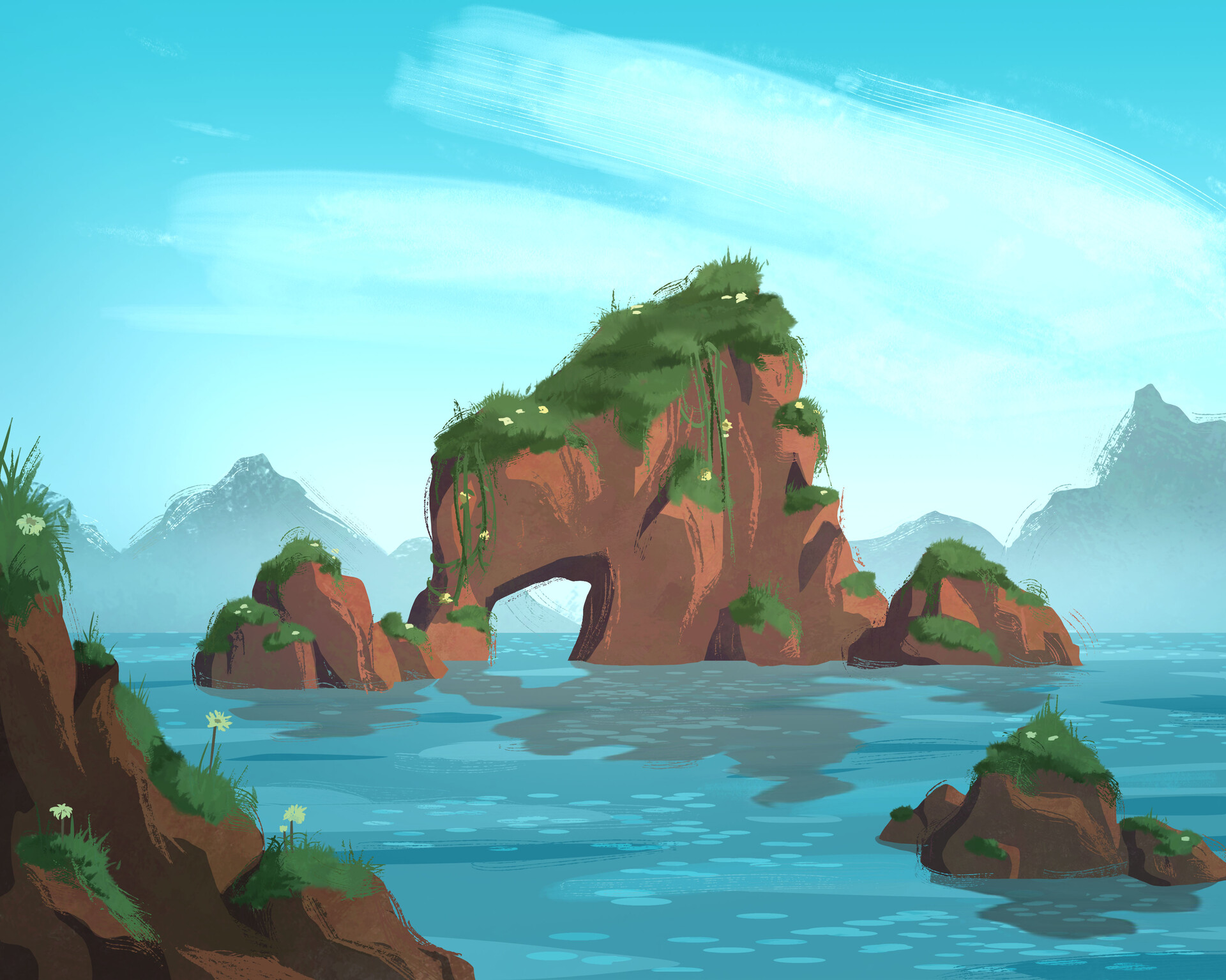 ArtStation - Blue Skies