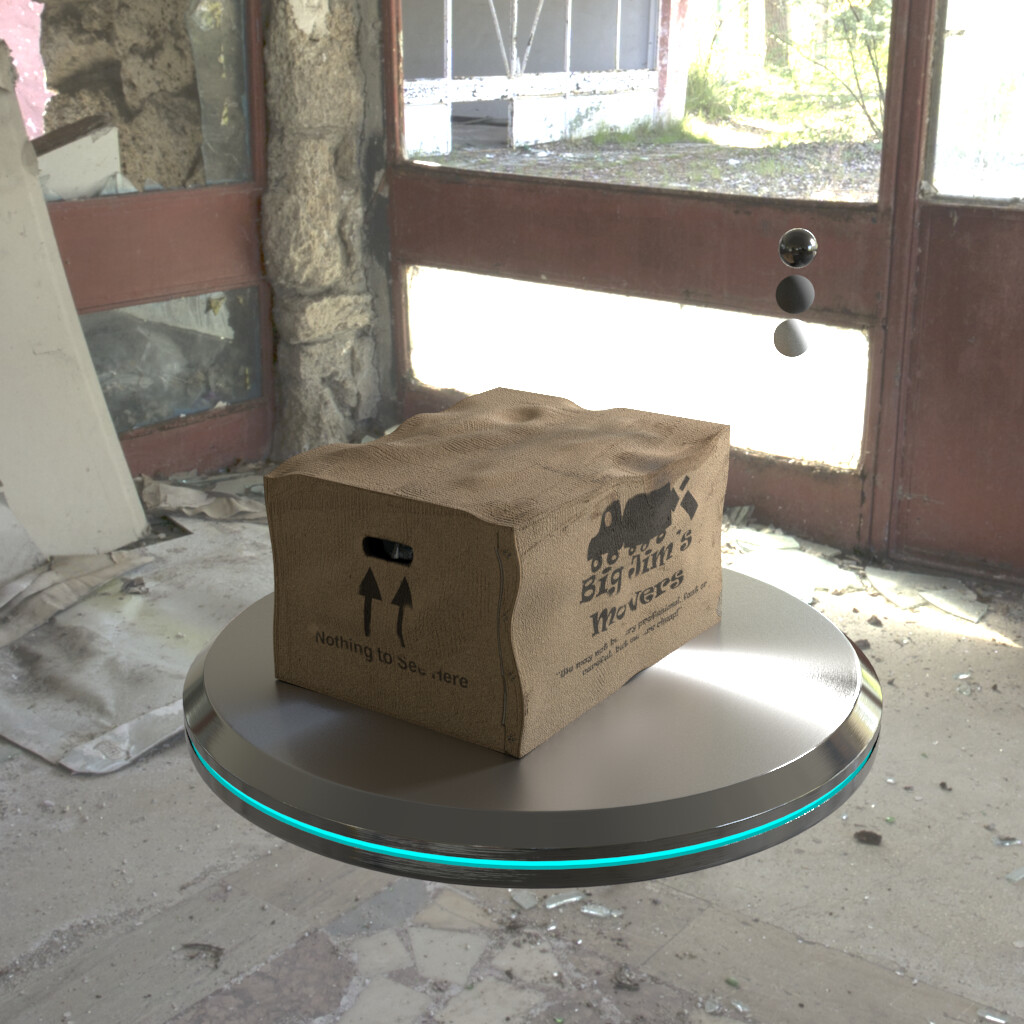 ArtStation - Cardboard Box