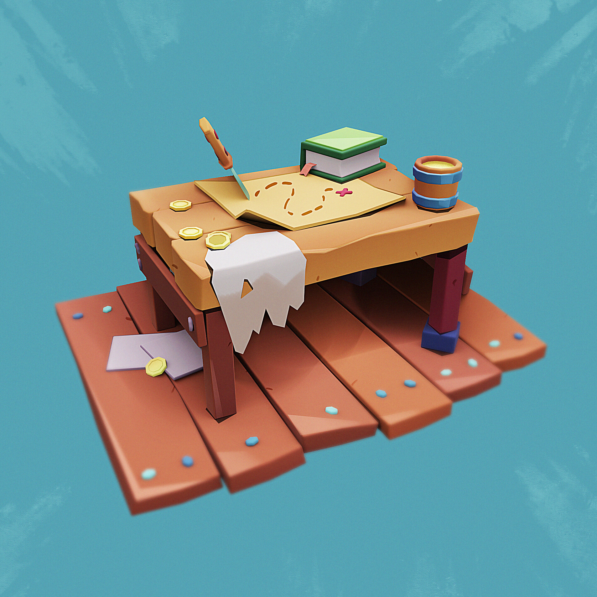 ArtStation - 3D Table