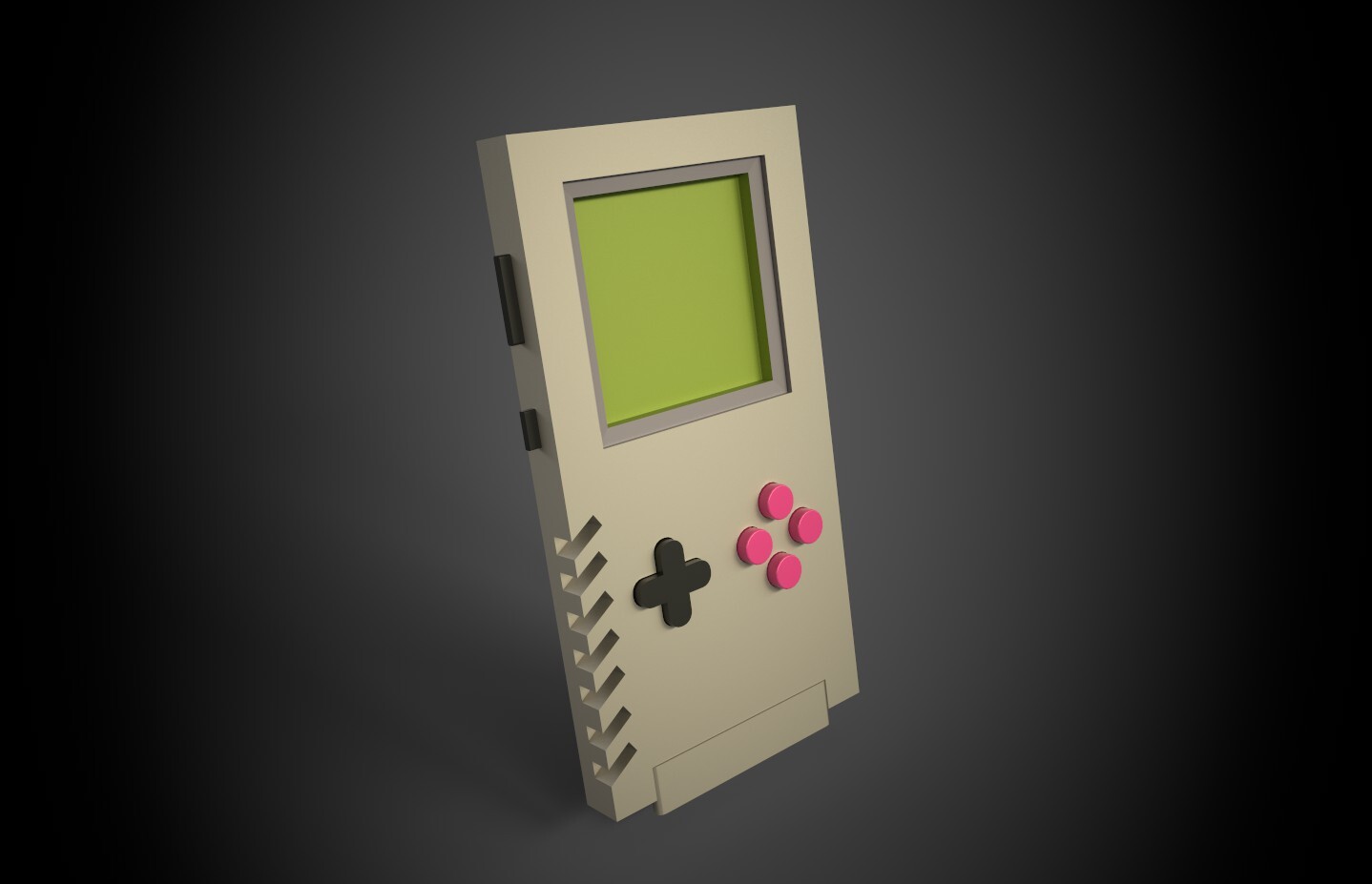 ArtStation - Game Boy 3d