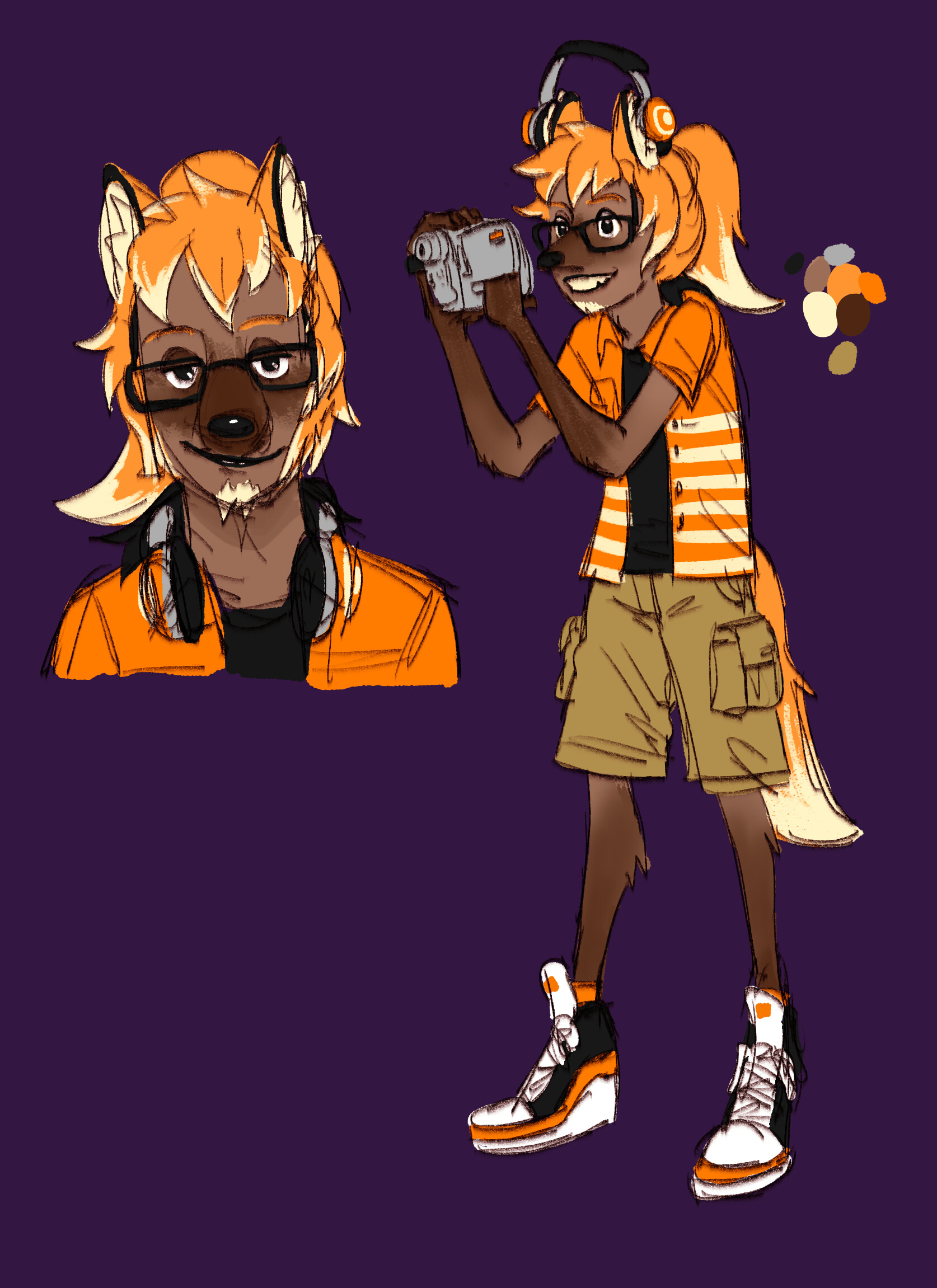 ArtStation - (RPG) Sewer Rats- Lucio character design and token