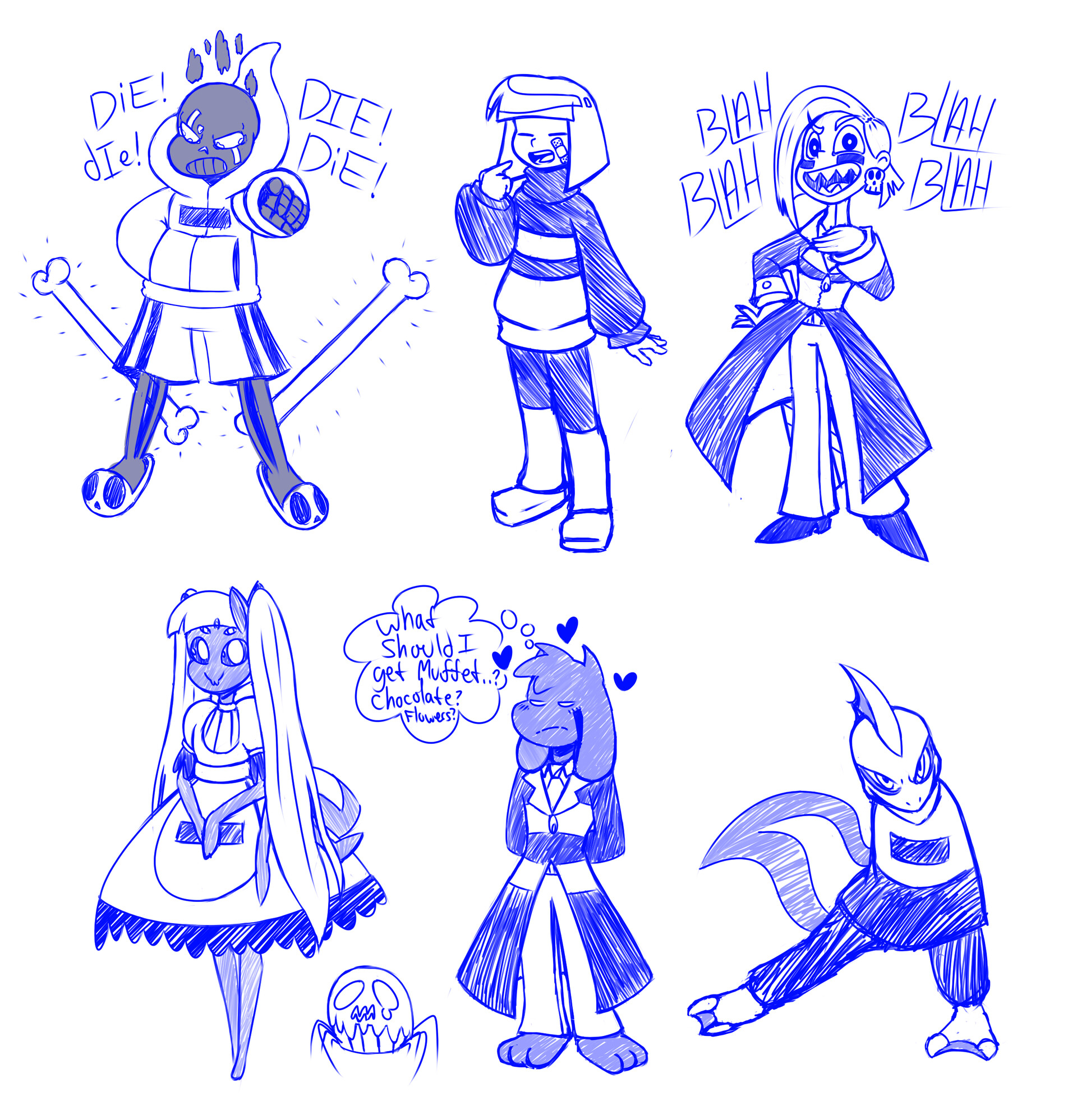 ArtStation - Negatale arc 1 character sketchdump