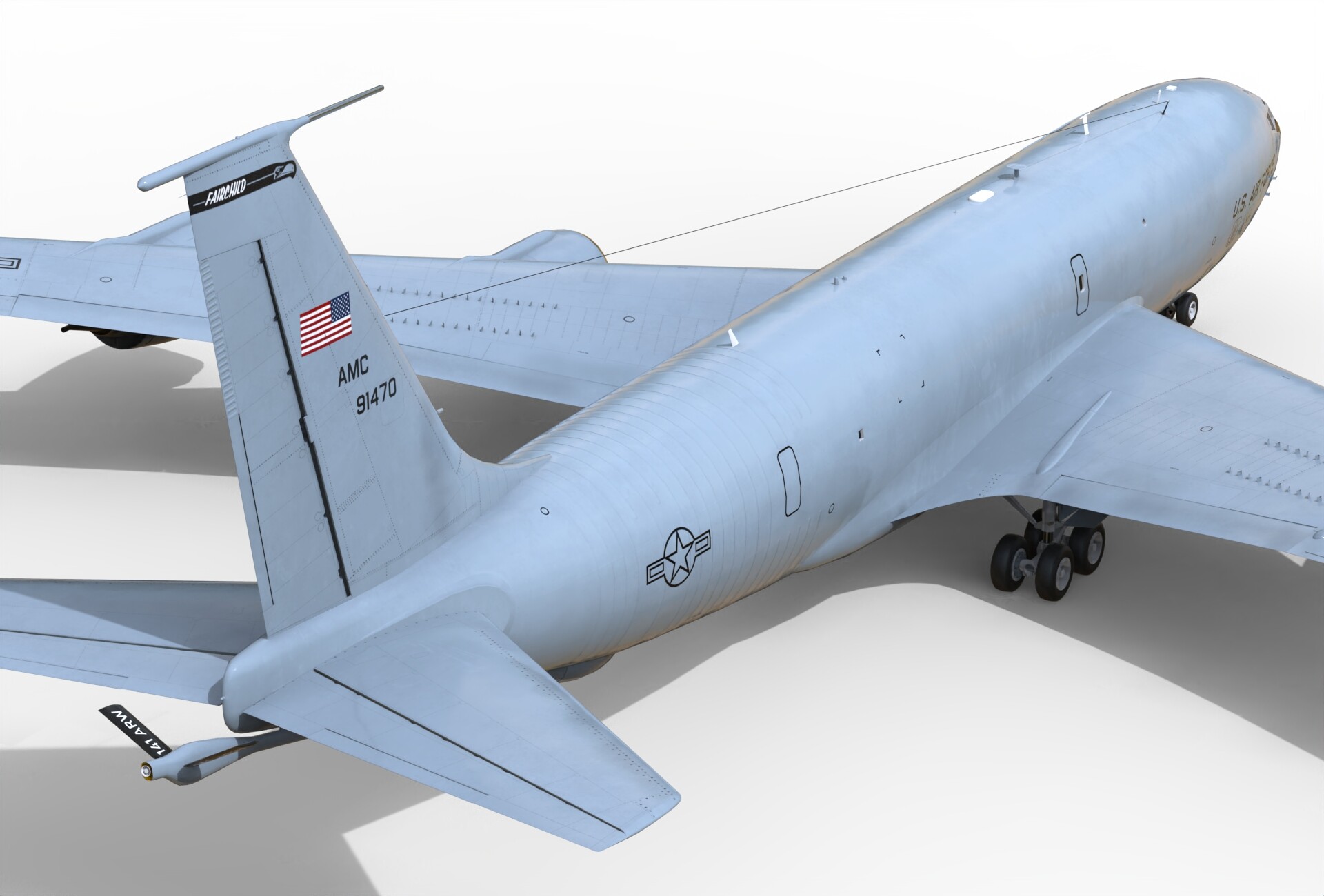 Tim Samedov - Boeing KC-135 Stratotanker 3D model