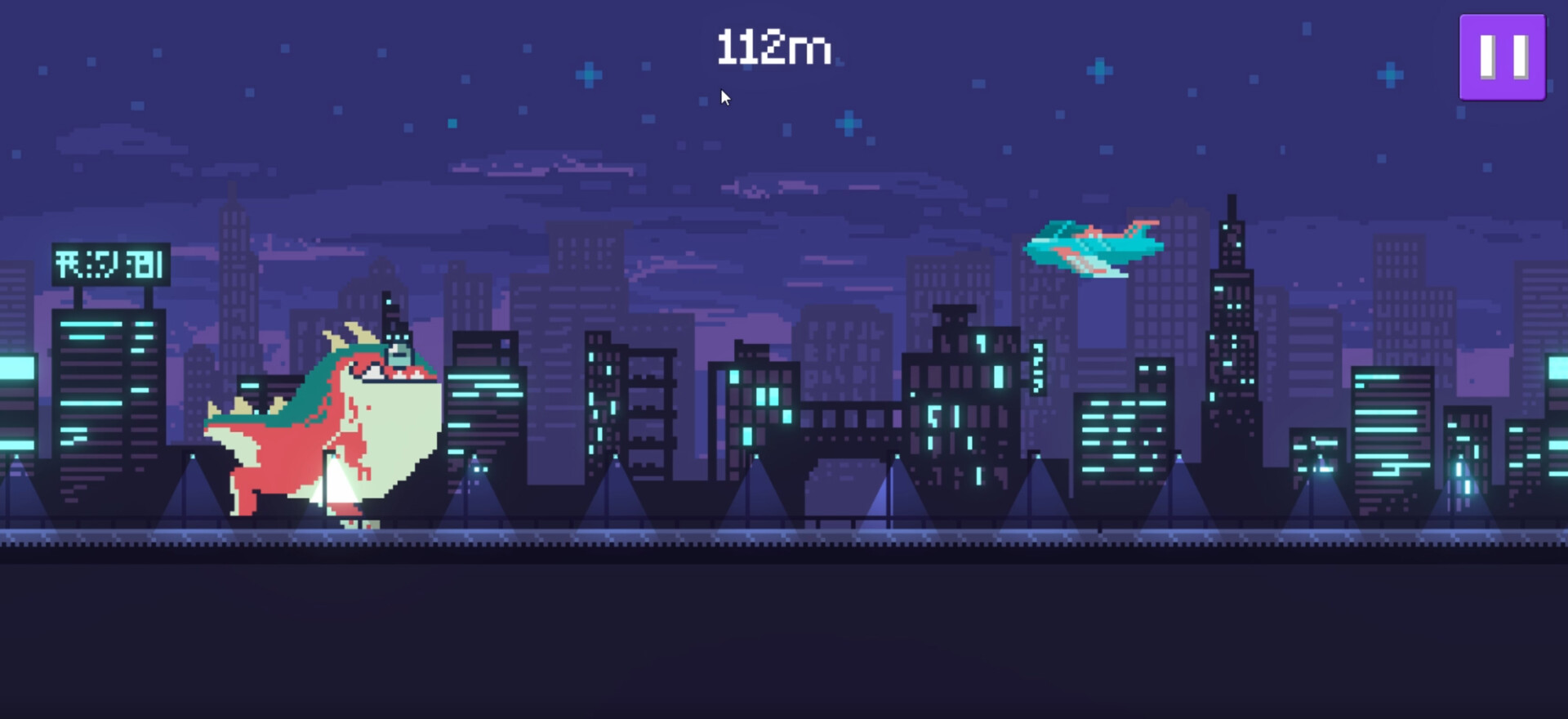 ArtStation - Kaiju Runner - Pixel Game