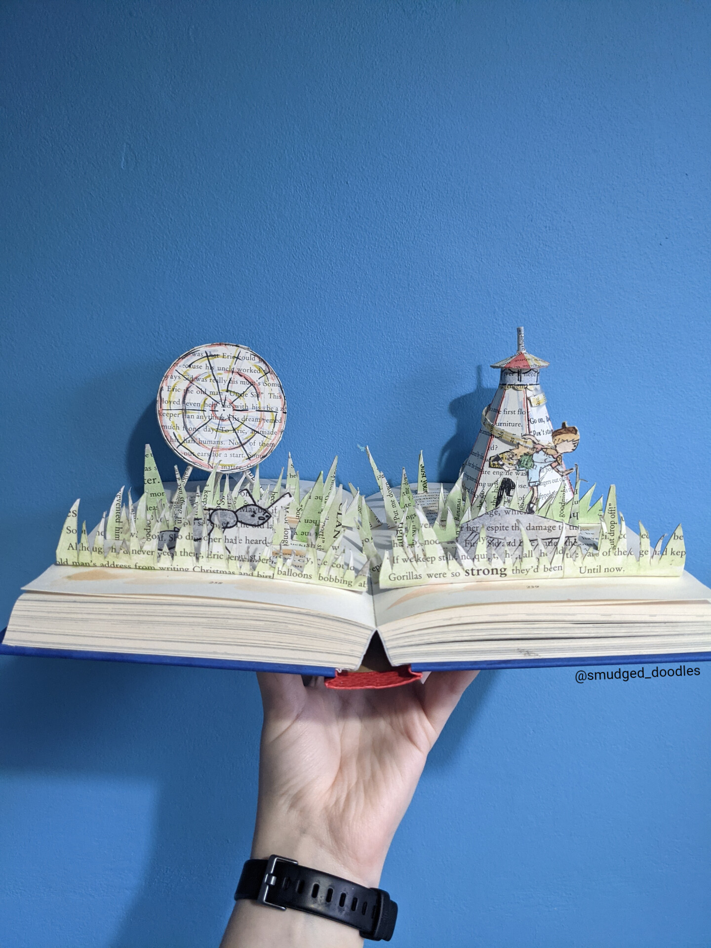 ArtStation - 3D paper, book story
