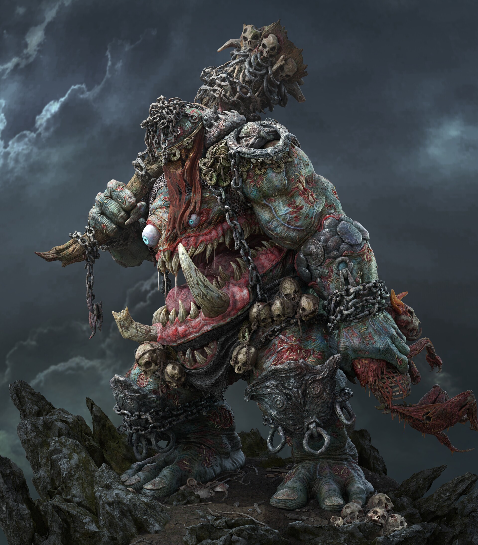 ArtStation - 3D monster