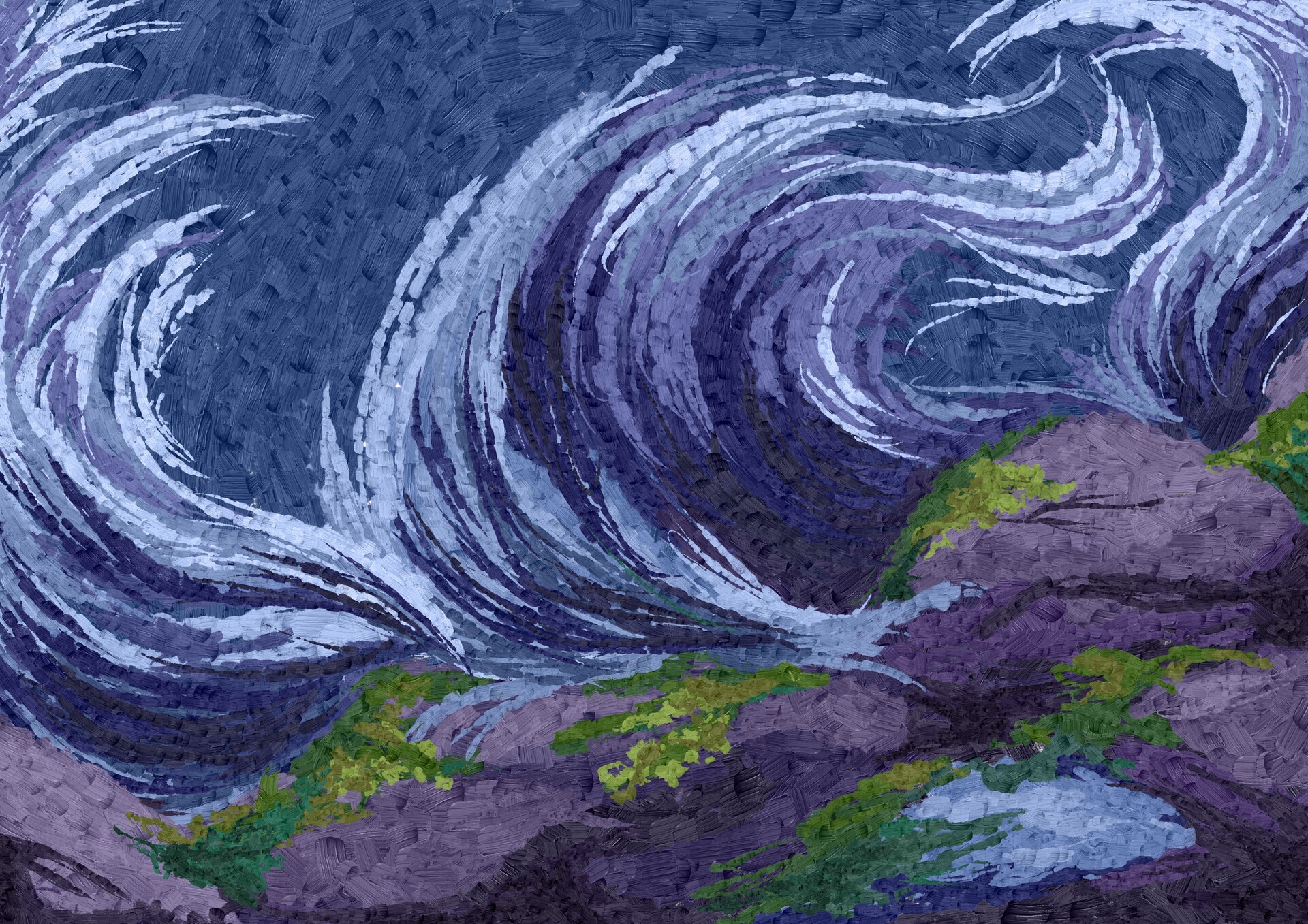 ArtStation - Funky brush shenanigans