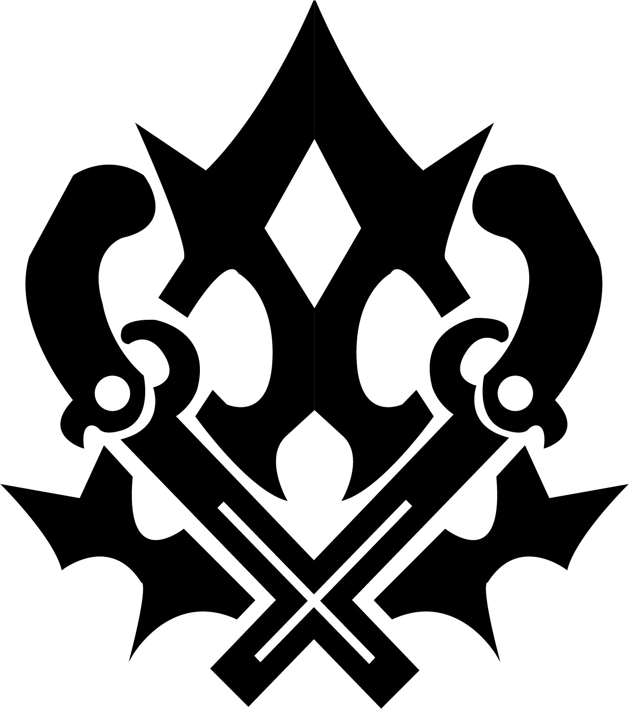 ArtStation - Devil Hunter Logo