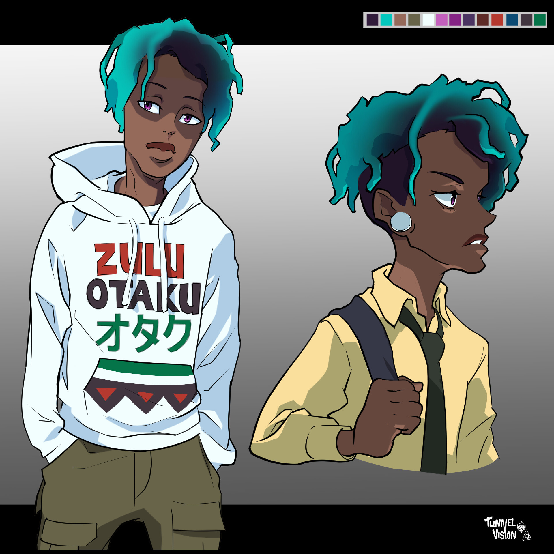 Zamokuhle Thusi - Ubizo: The Calling (Sizwe concept sketches)