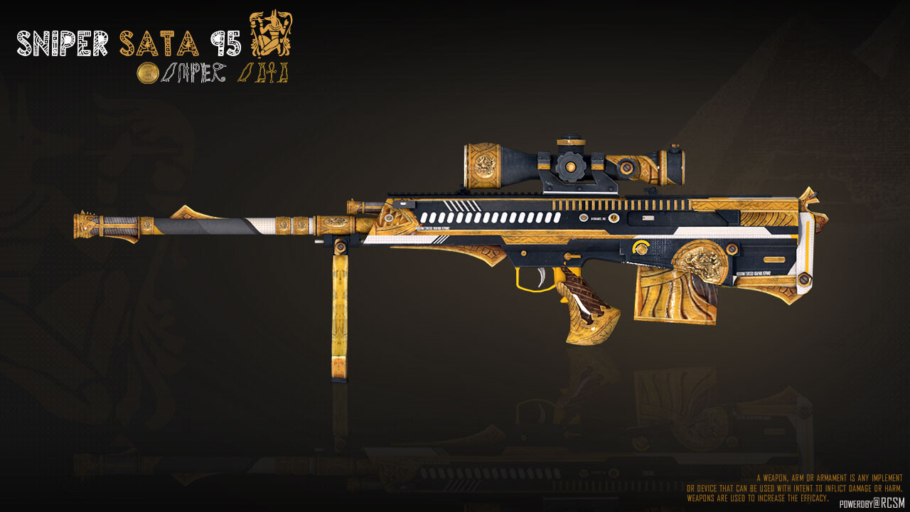 ArtStation - Egypt Sniper Unique Idea _ Skin N95