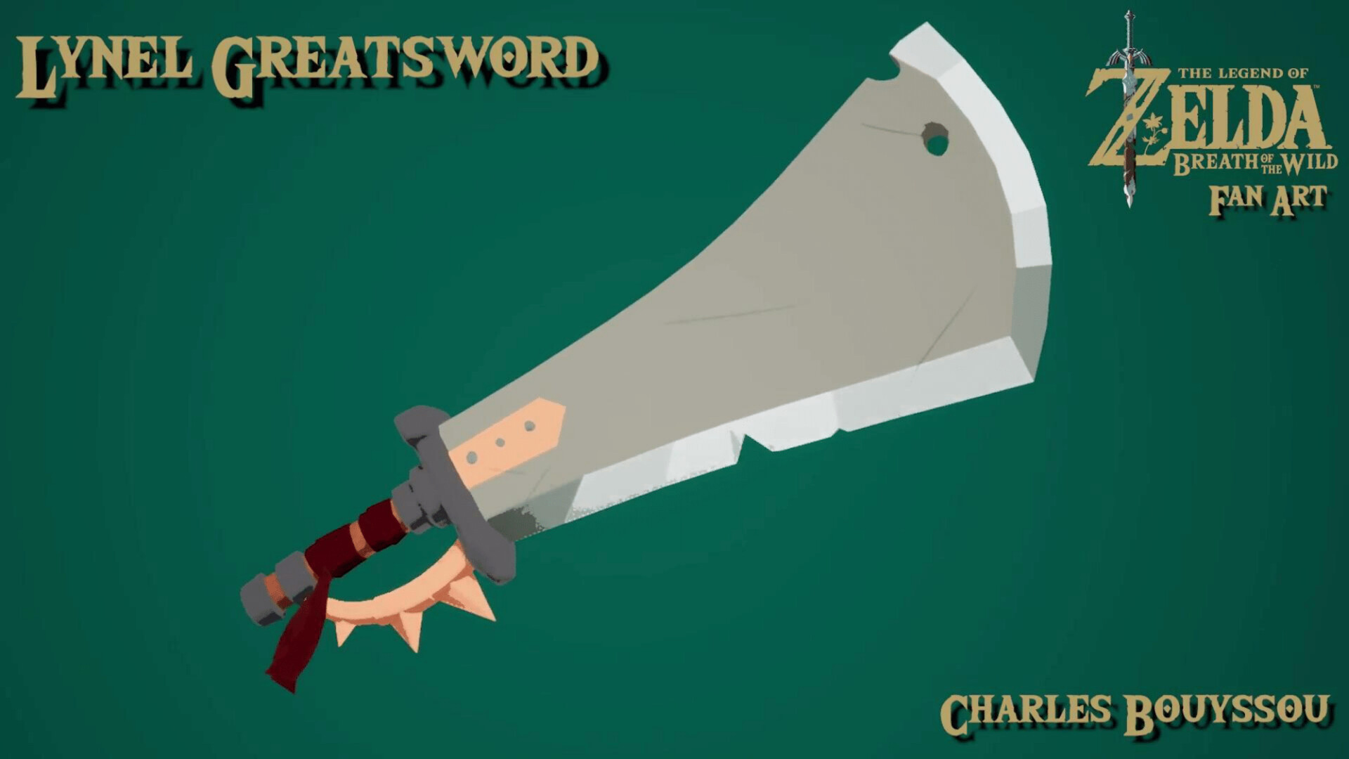 ArtStation - Lynel Greatsword - Fan Art BoW