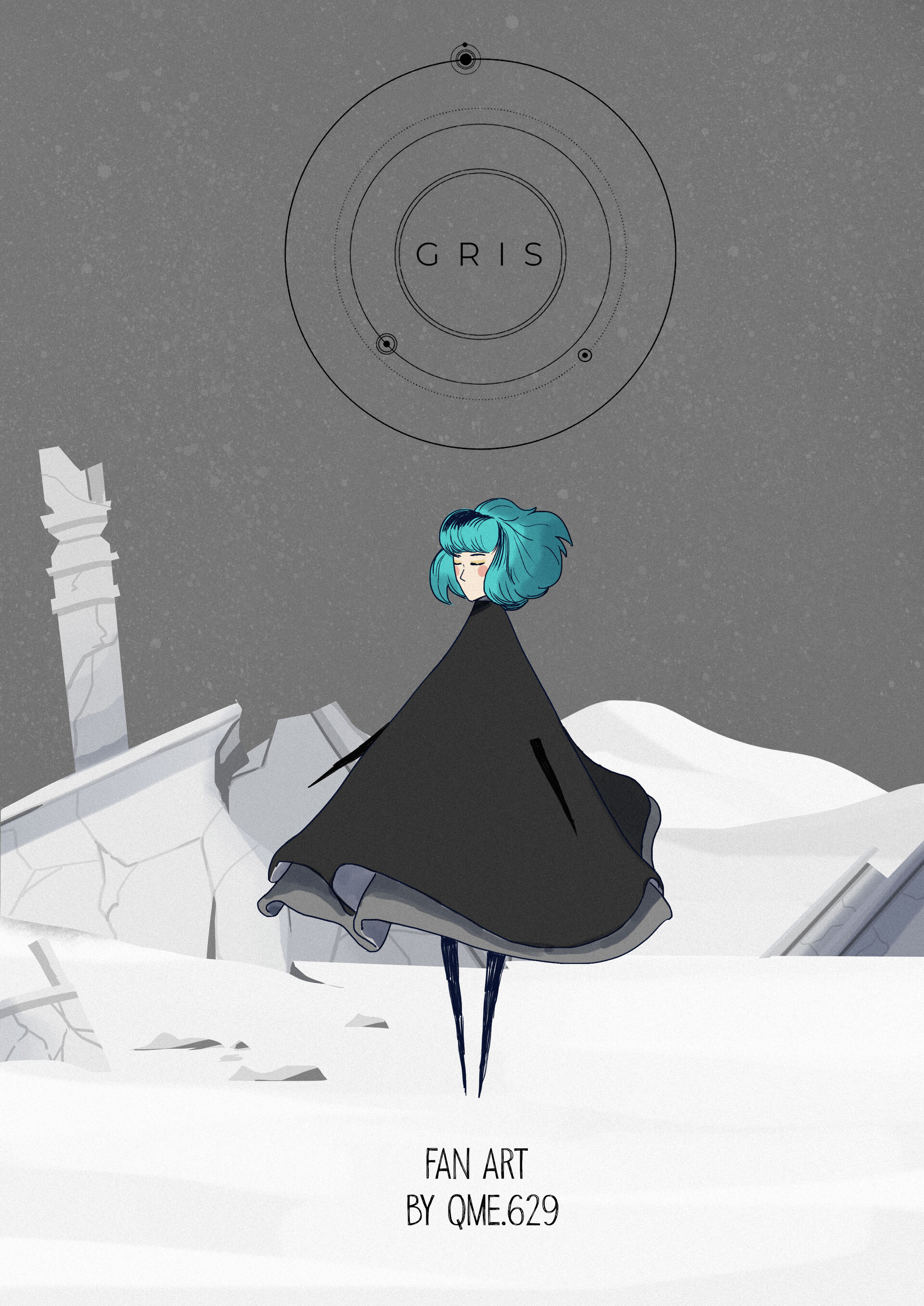 ArtStation - Gris Fan art
