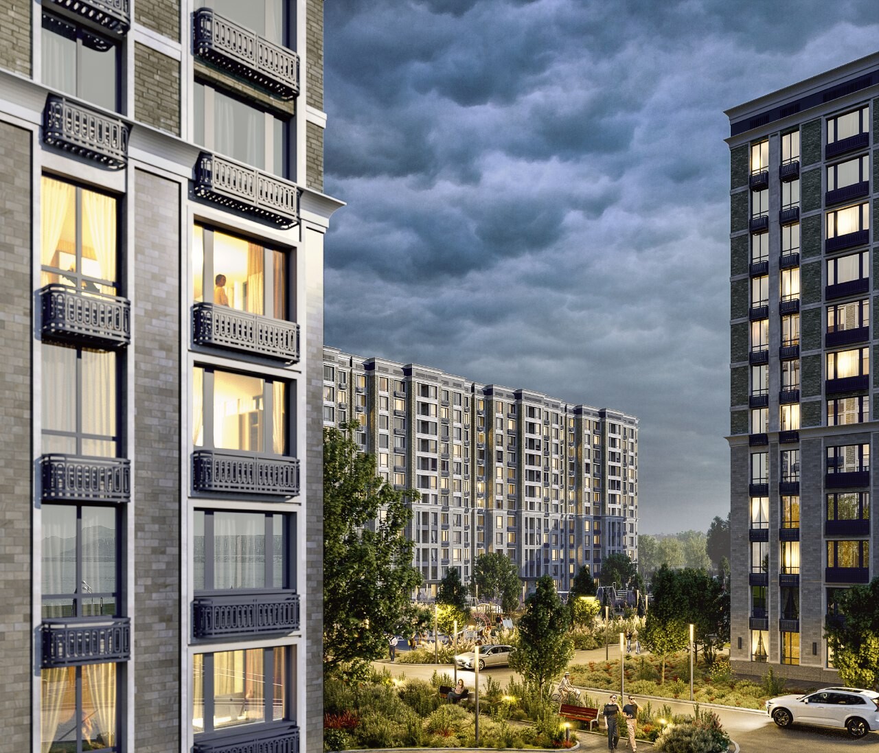 ArtStation - Residential complex