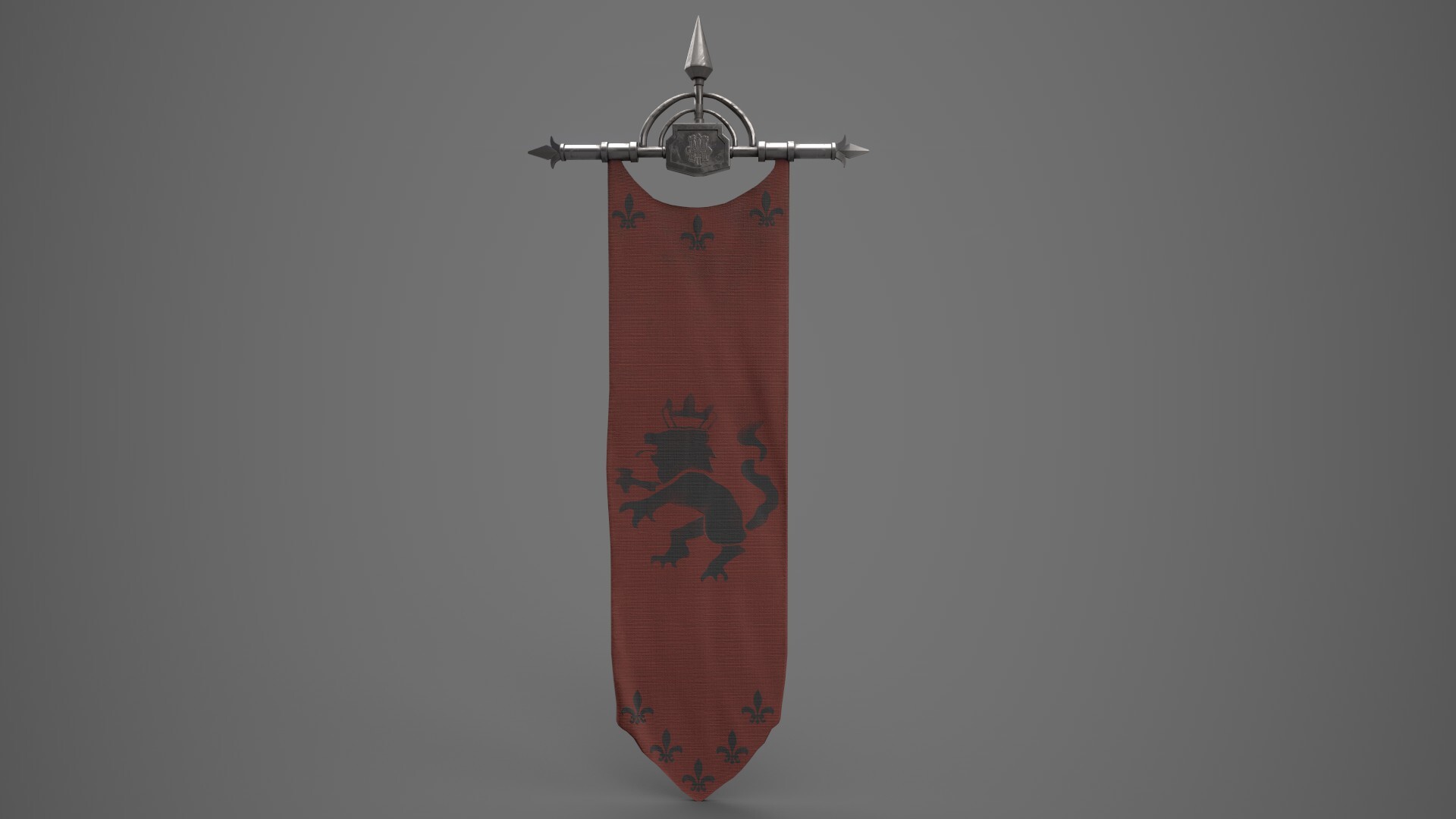 ArtStation - Flag Prop (Modeling and Texturing)