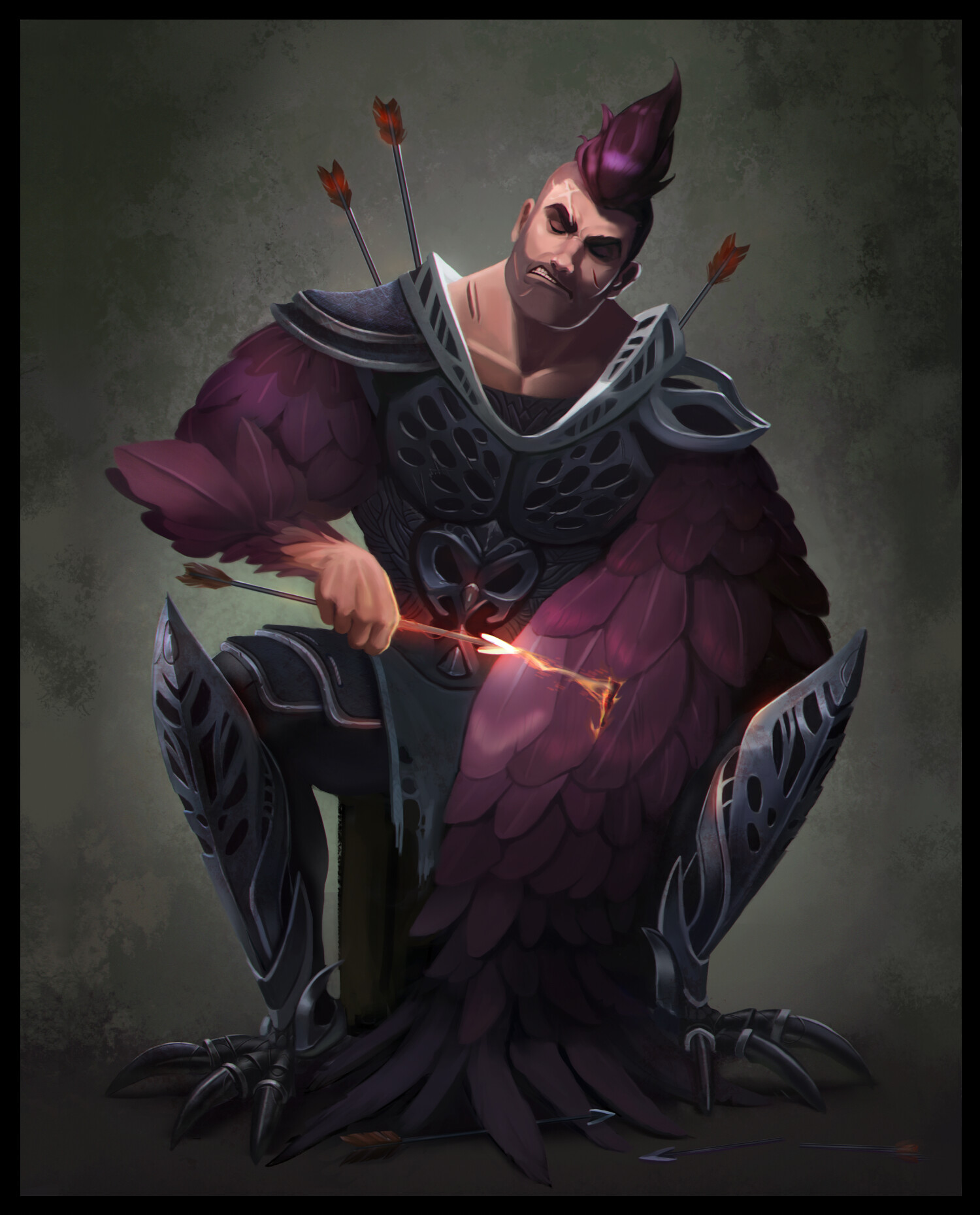 ArtStation - Bird Warrior