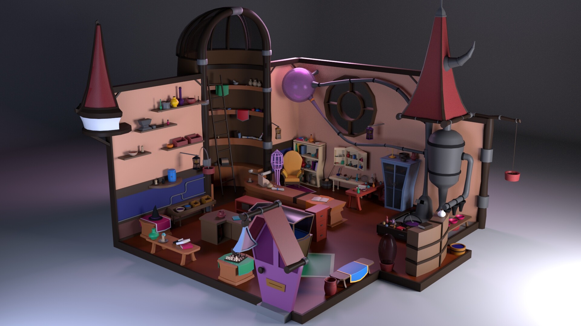 ArtStation - Potion Shop