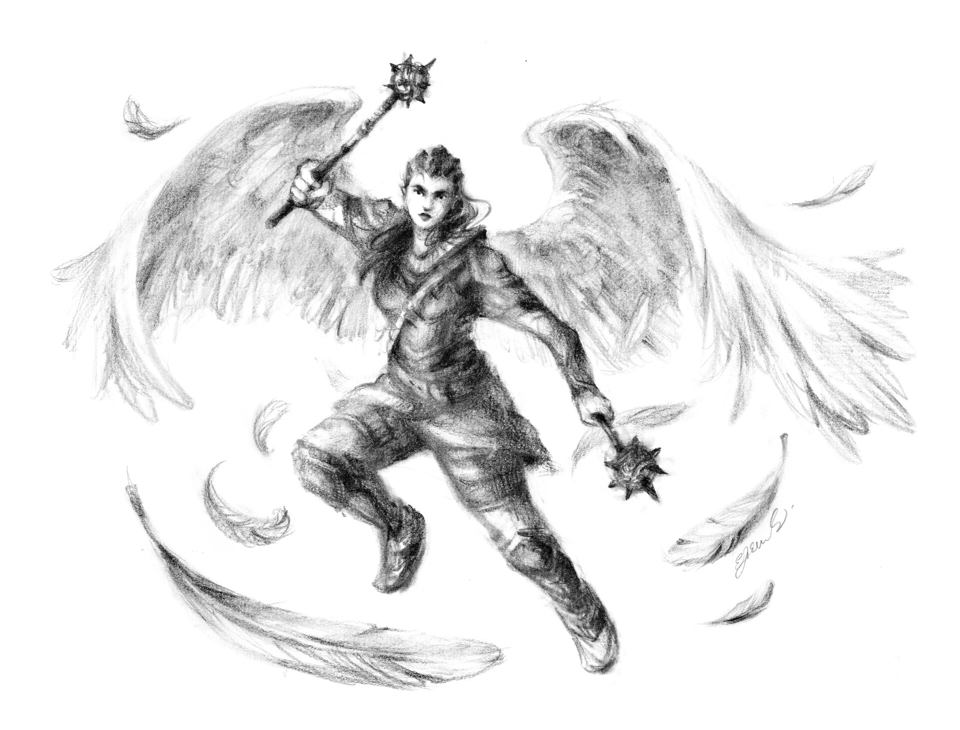 Eleni Stavrianidou - Aasimar barbarian