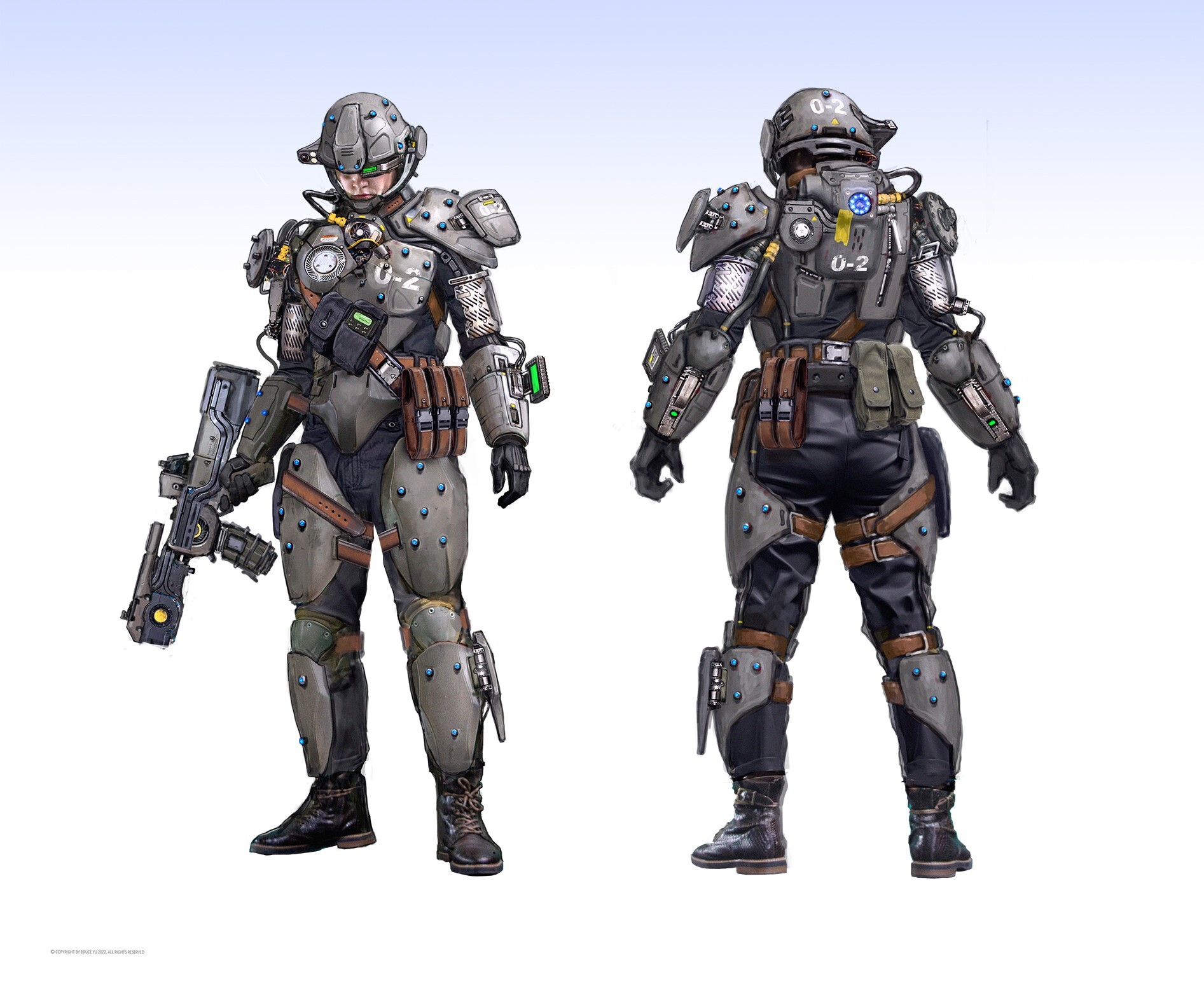 Energy field armor by Bruce Yu : r/ImaginaryArmor