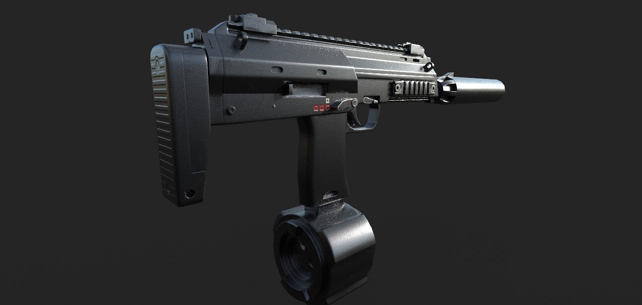 ArtStation - MP7 Gun