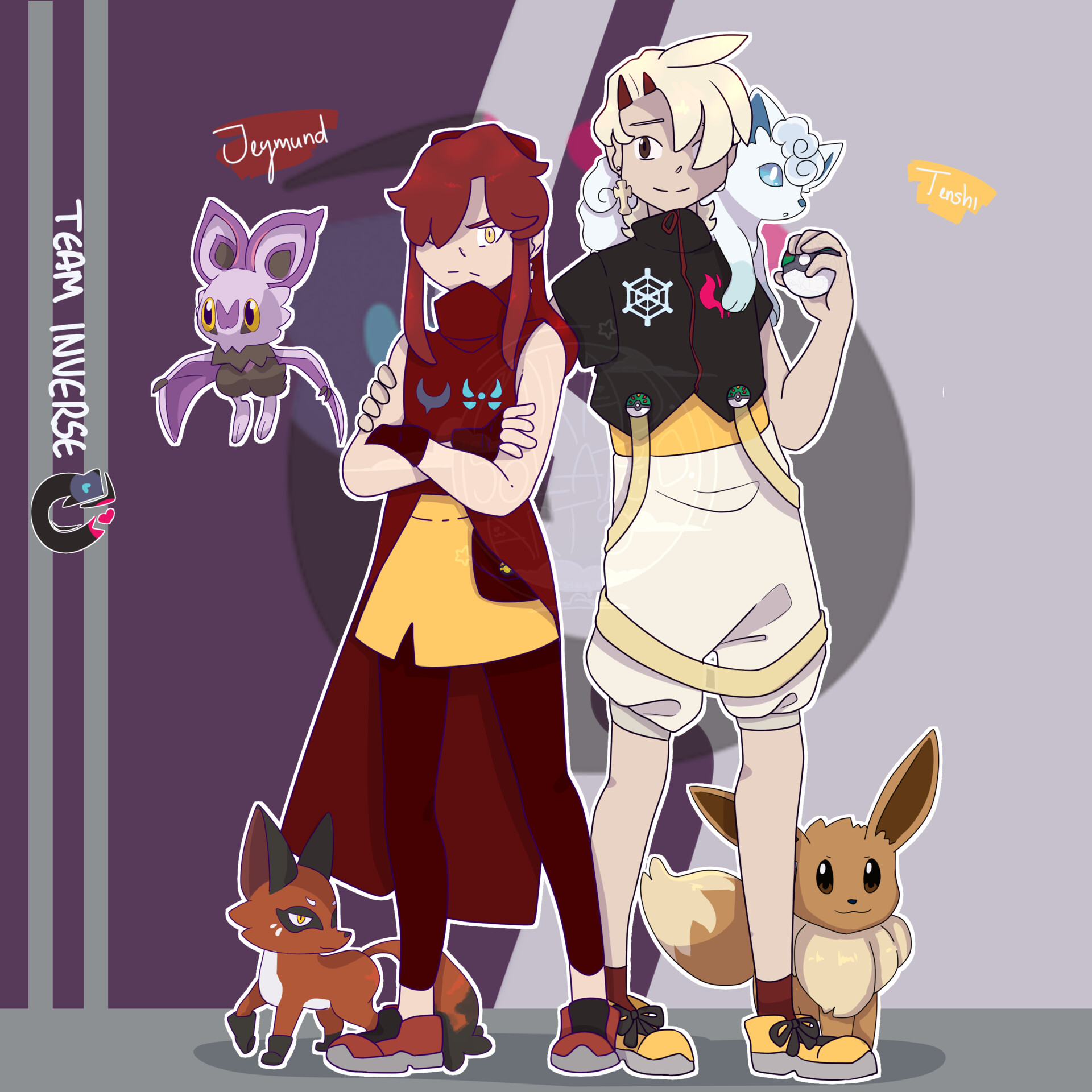 Mika - Original Character and Pokemon Crossover (Illustration)