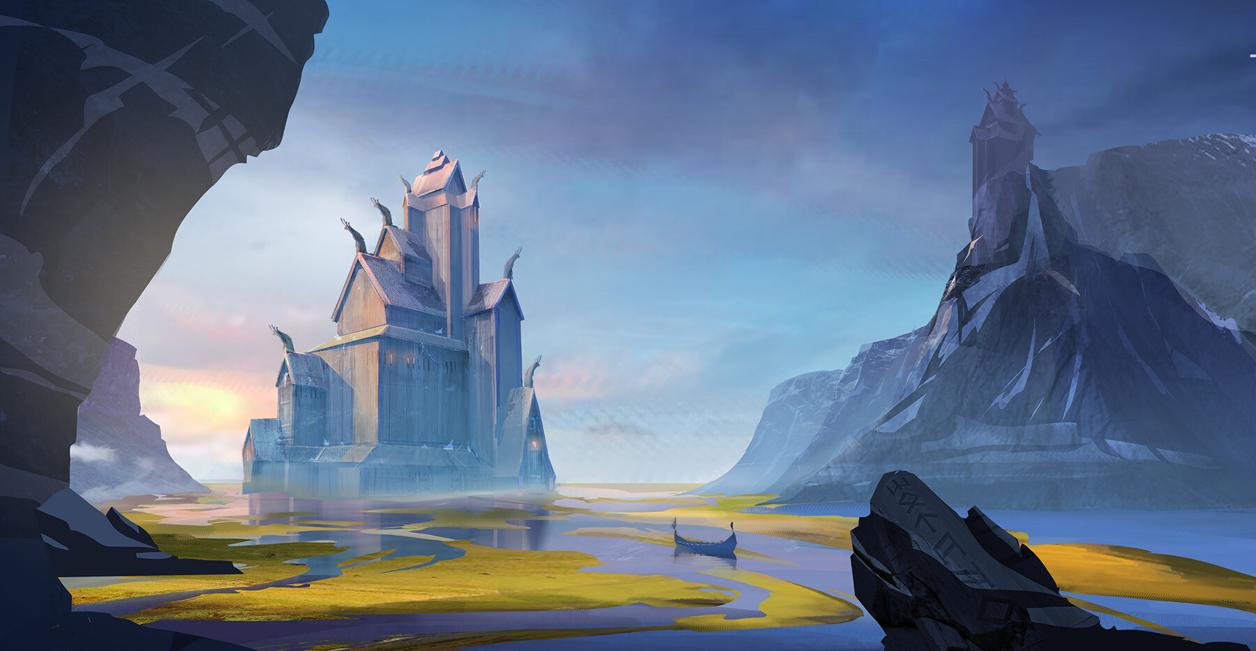 ArtStation - Viking Temple