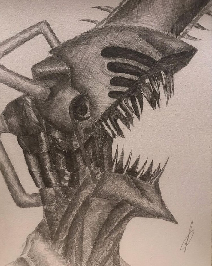 ArtStation - Chainsaw man - Denji.