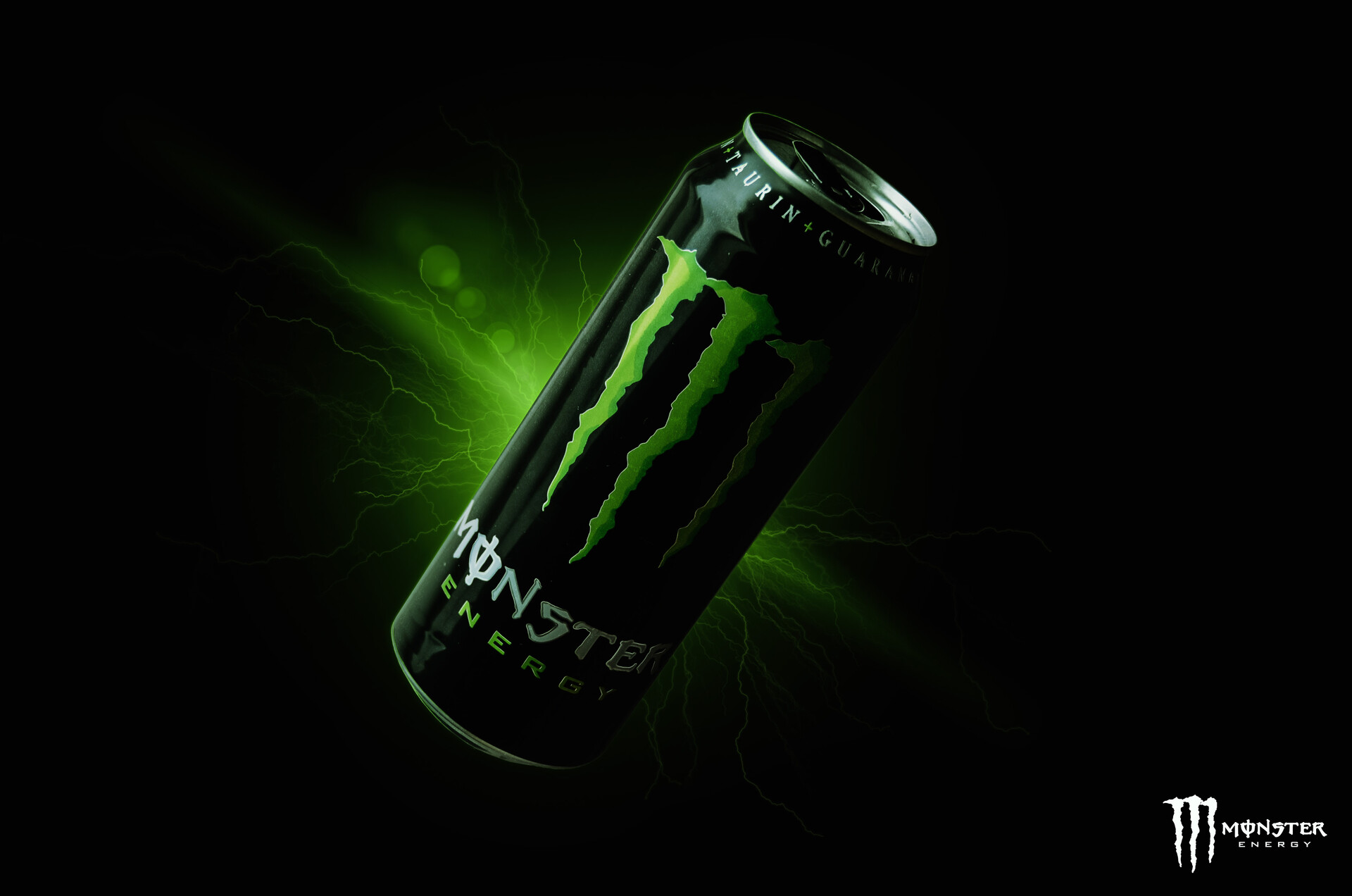 Artstation Monster Energy Simple Ad Design