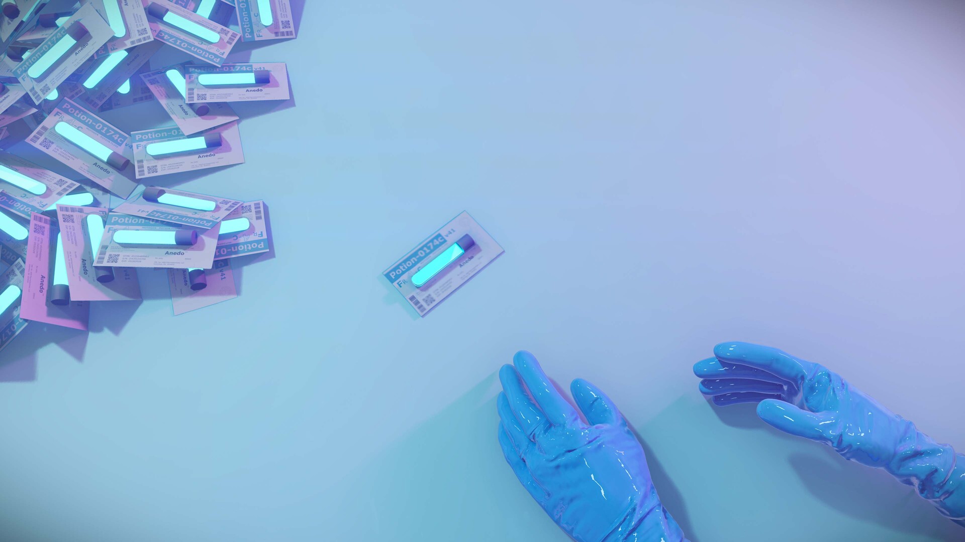 ArtStation - #36 Blue medicine