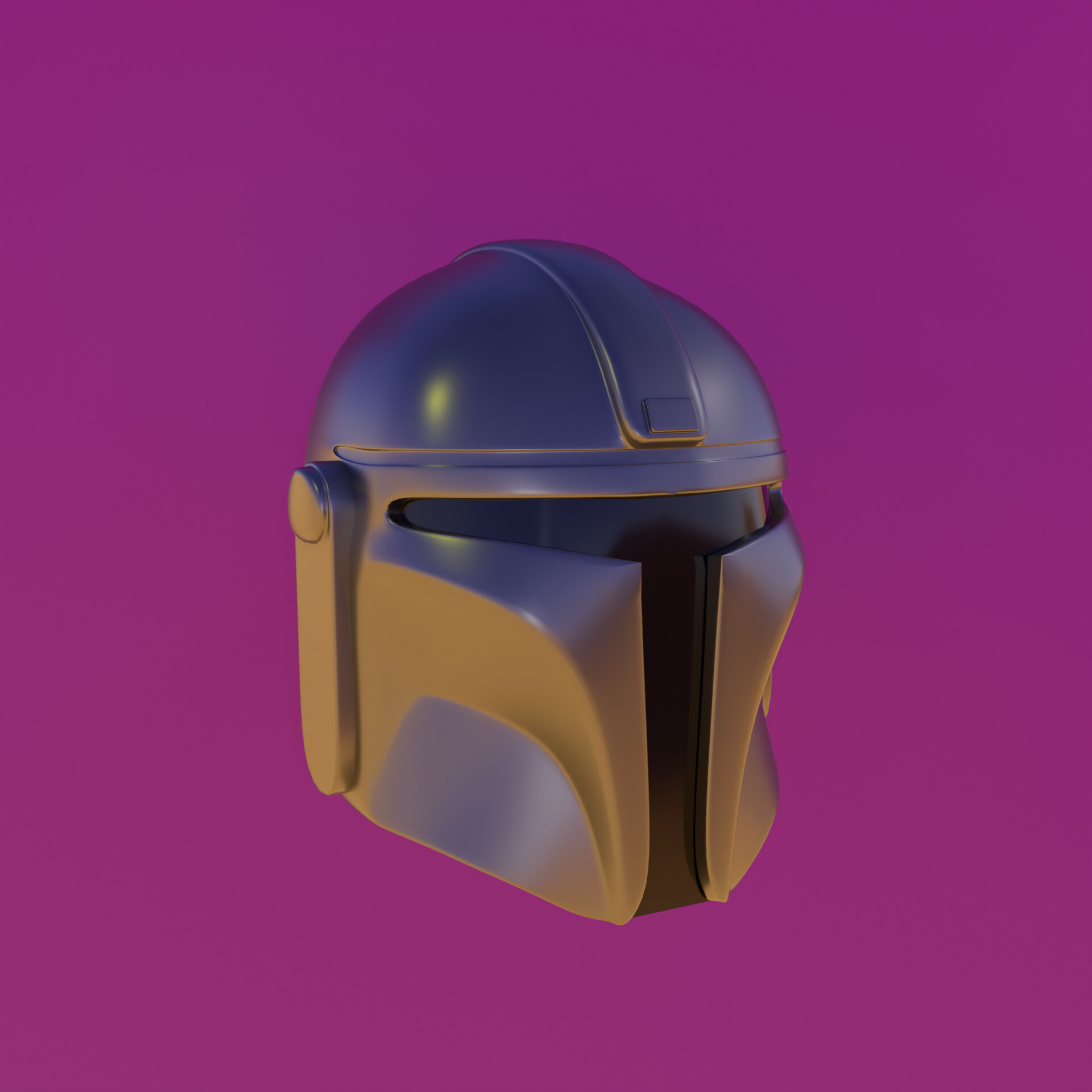 ArtStation - Mando Helmet Simple