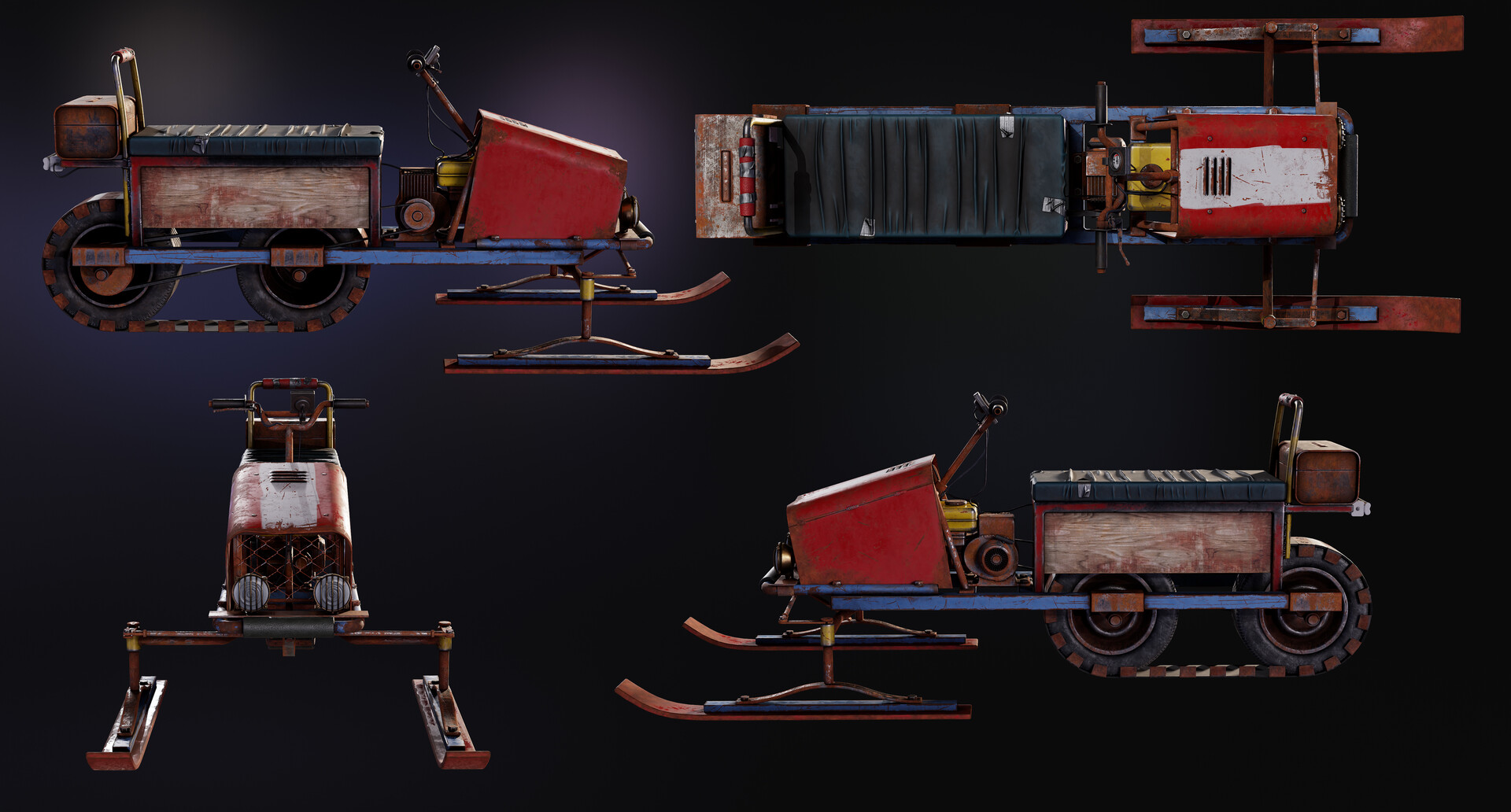 Pilgrim - Snowmobiles - Rust